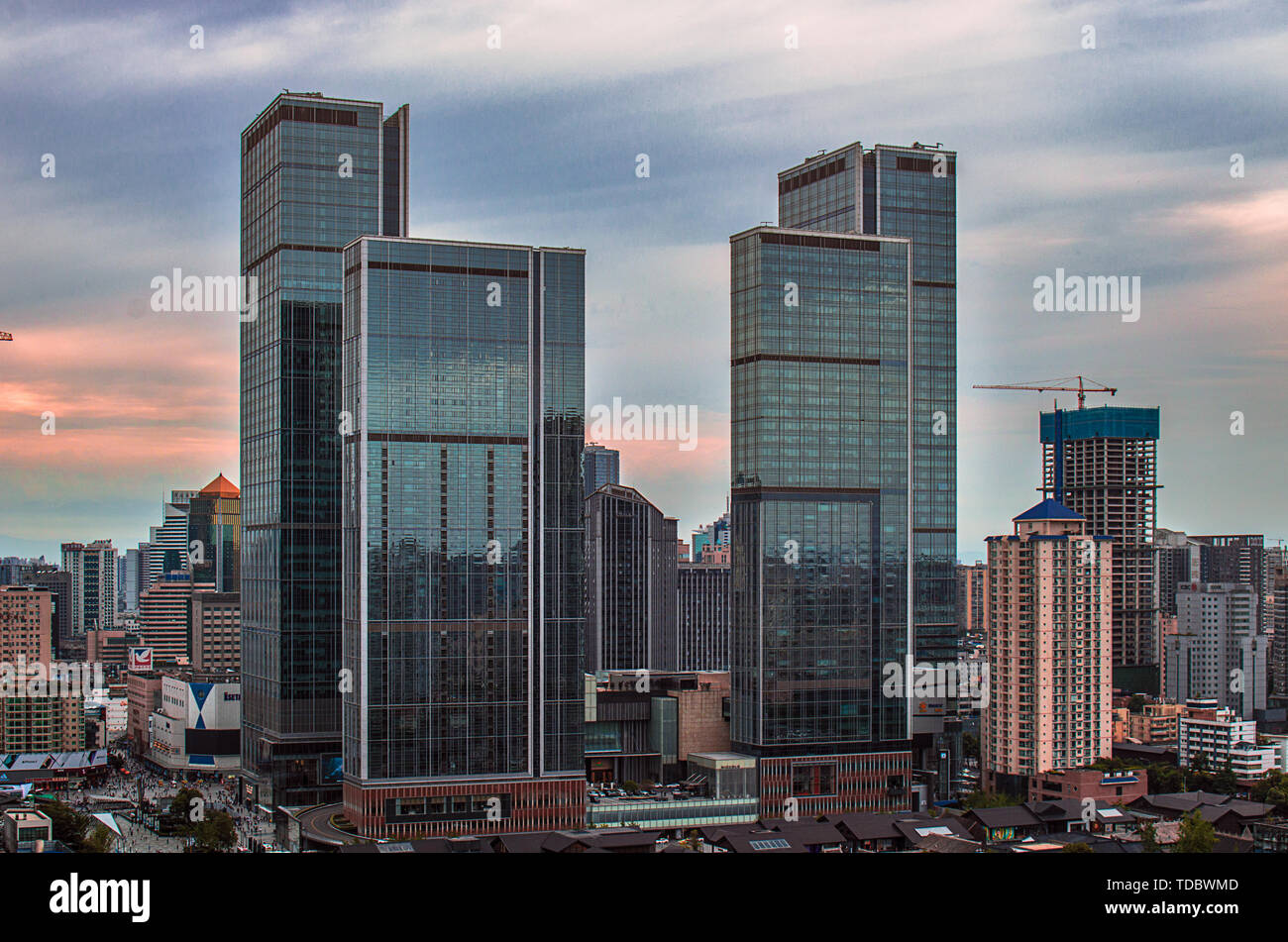 Chengdu IFS International Financial Center Stock Photo - Alamy