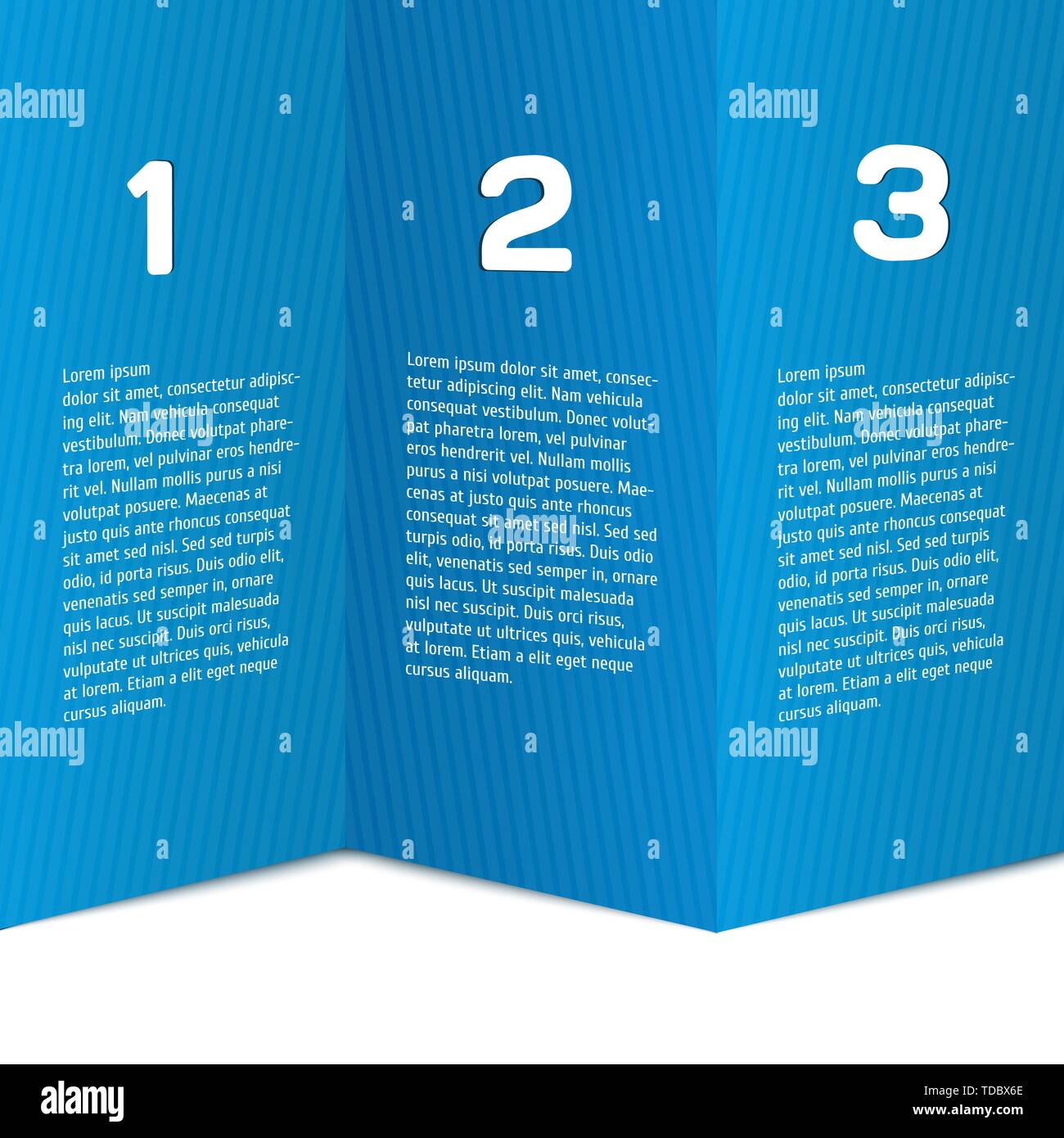 Abstract 3d numbers background. Vector illustration for your design ...