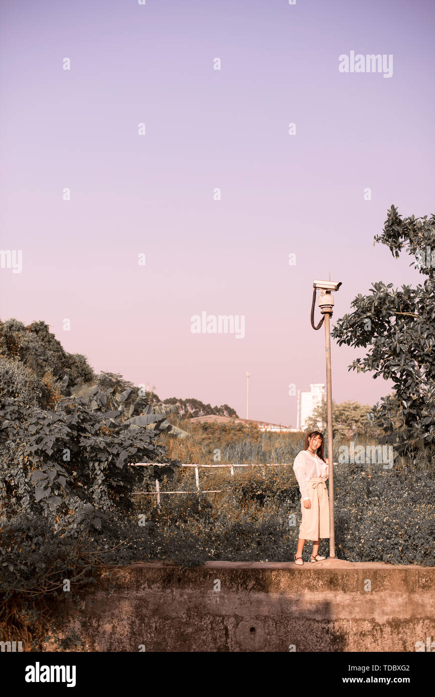 Beauty scenery portrait Stock Photo - Alamy