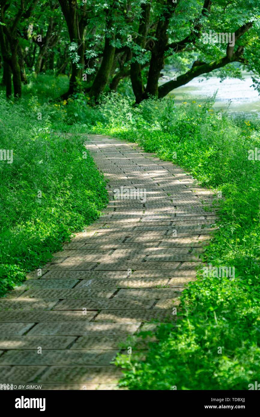 Road far away with walks hi-res stock photography and images - Alamy