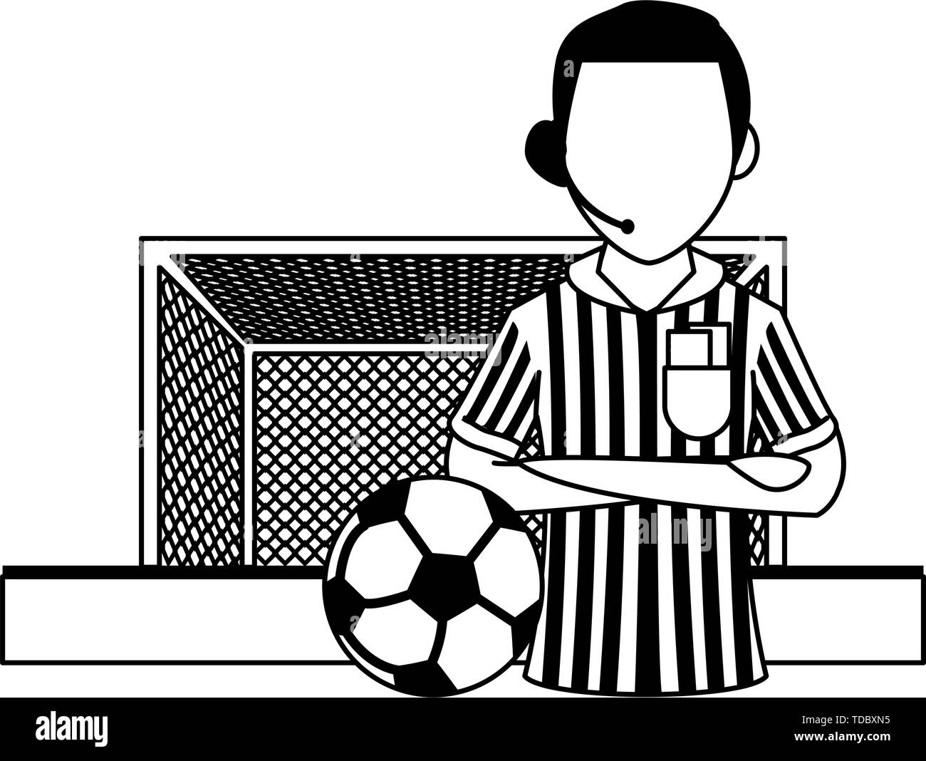 Soccer Referee Clipart