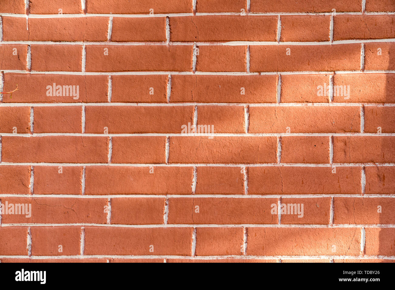 A whole red brick wall Stock Photo - Alamy