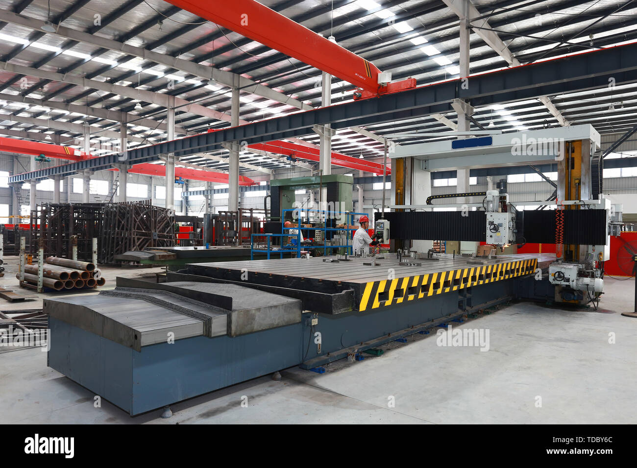 Factory welding workshop Stock Photo - Alamy