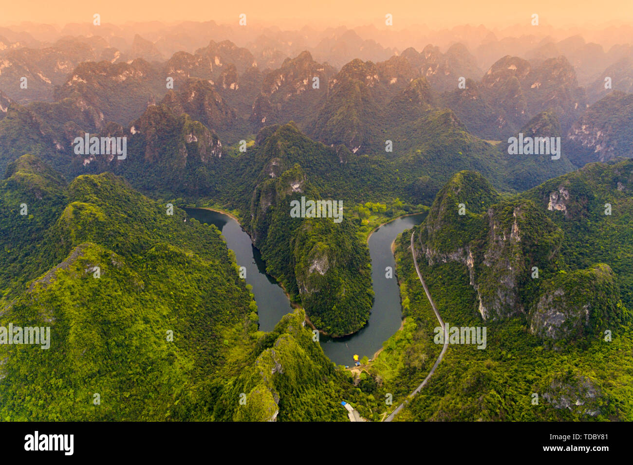 Heishui River - Heishui River Scenic Area in Daxin County, Guangxi ...
