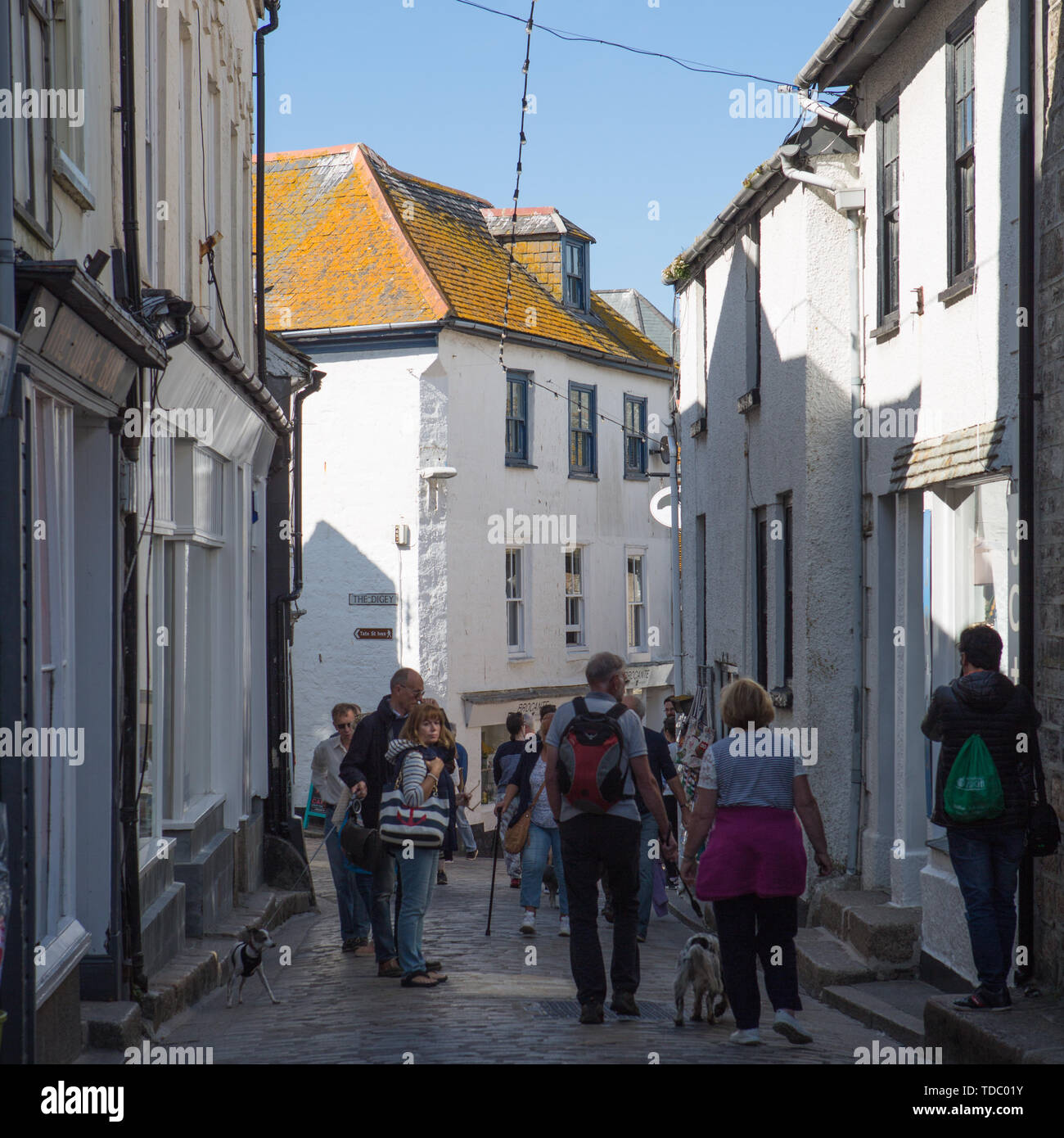 Old fore street st hi-res stock photography and images - Alamy