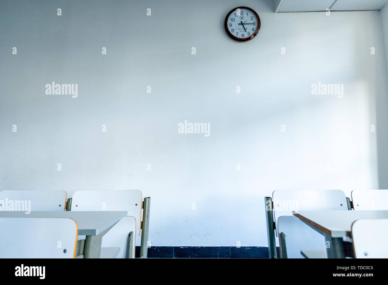 Bright classroom scene Stock Photo - Alamy