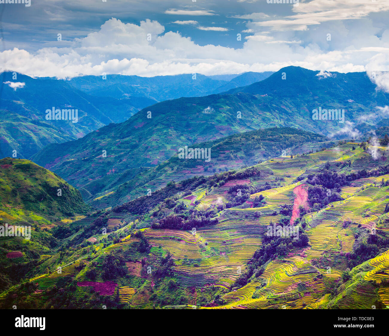 Ailao Mountain scenery Stock Photo - Alamy