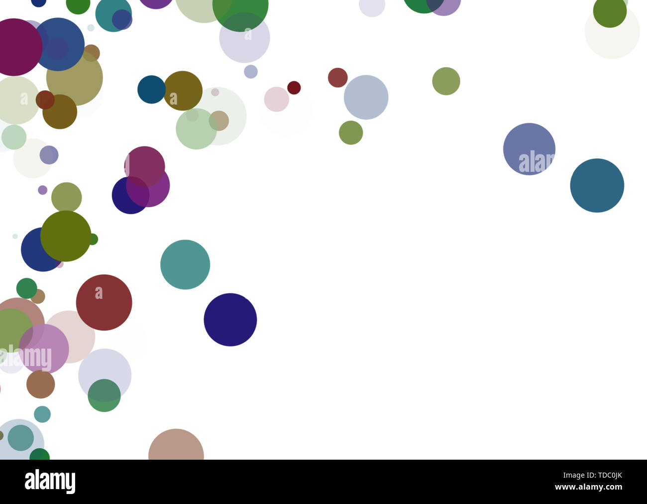 Color polka dot background material Stock Photo - Alamy