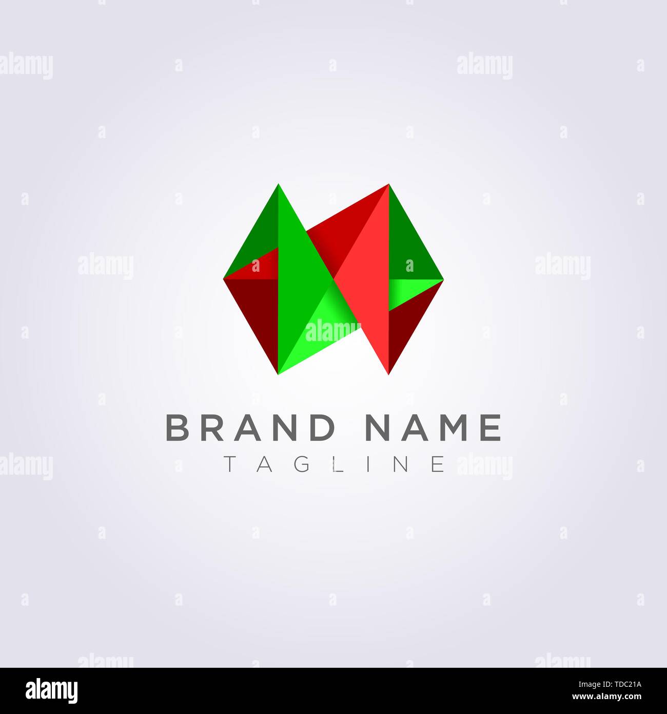 Design Geometry Abstract Logo Icons for You to Use Stock Vector Image ...