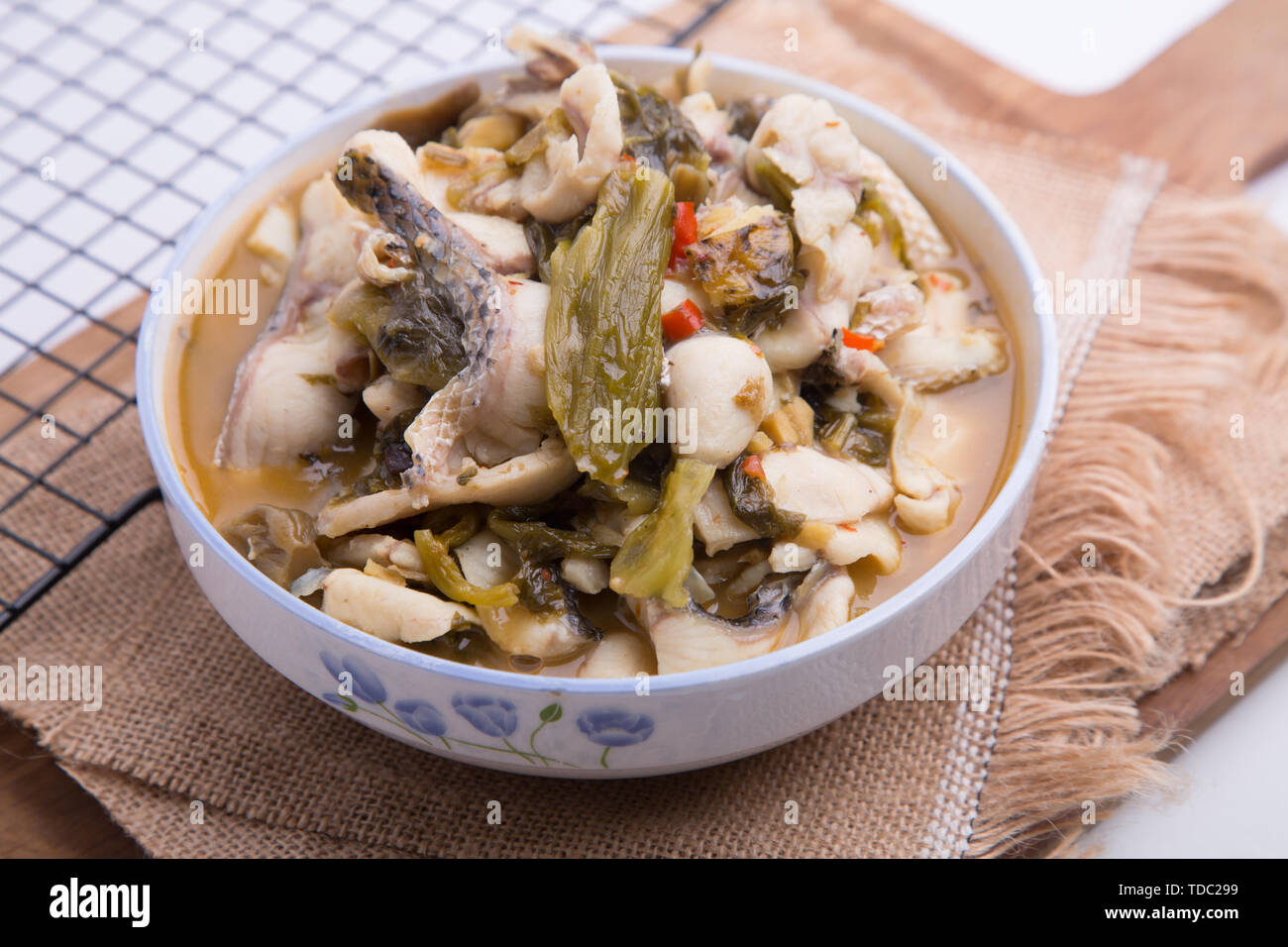 pickled cabbage fish Stock Photo - Alamy