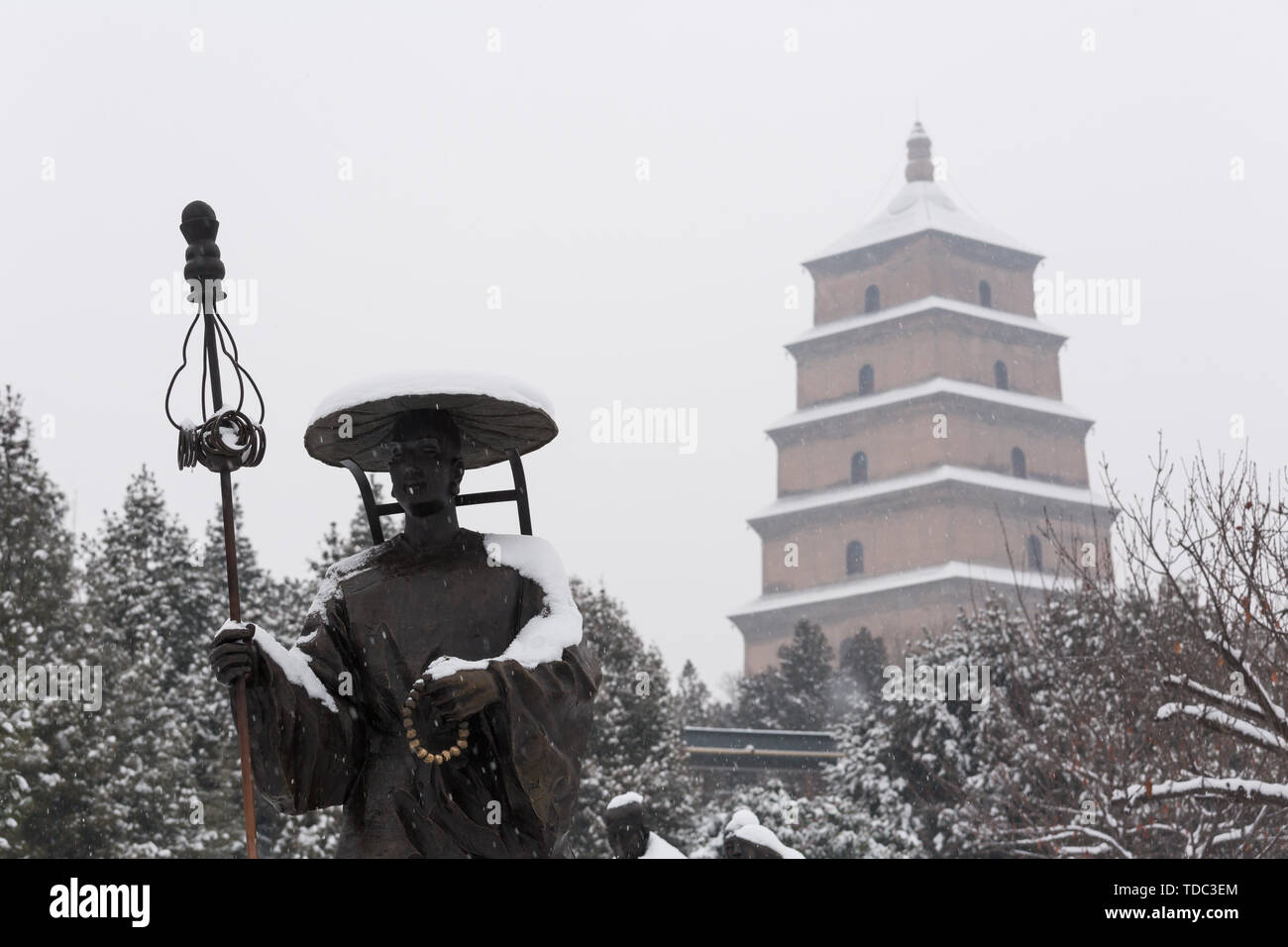 The grand scenery of the Datang Stock Photo - Alamy