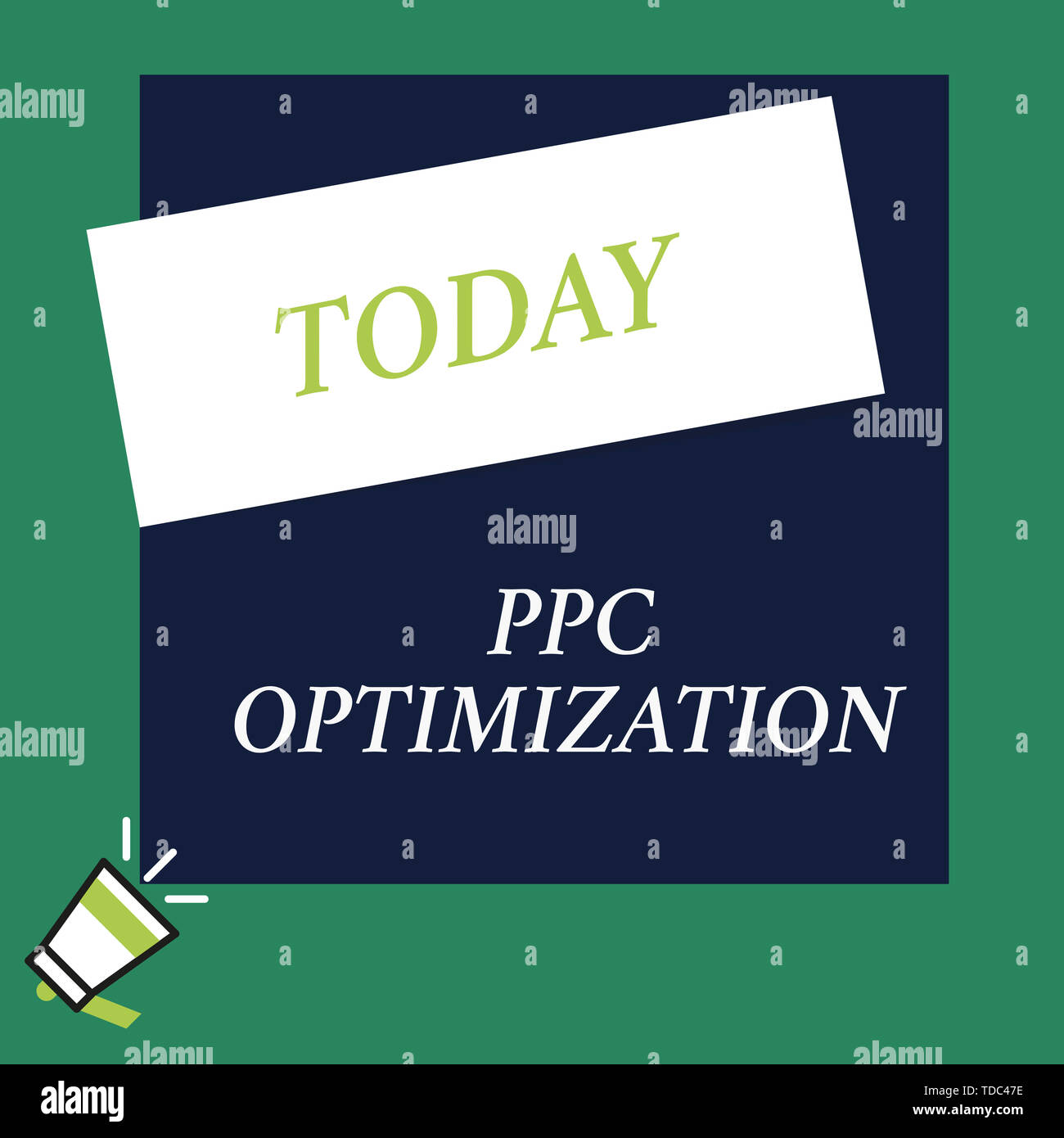 Writing note showing Ppc Optimization. Business concept for Enhancement ...