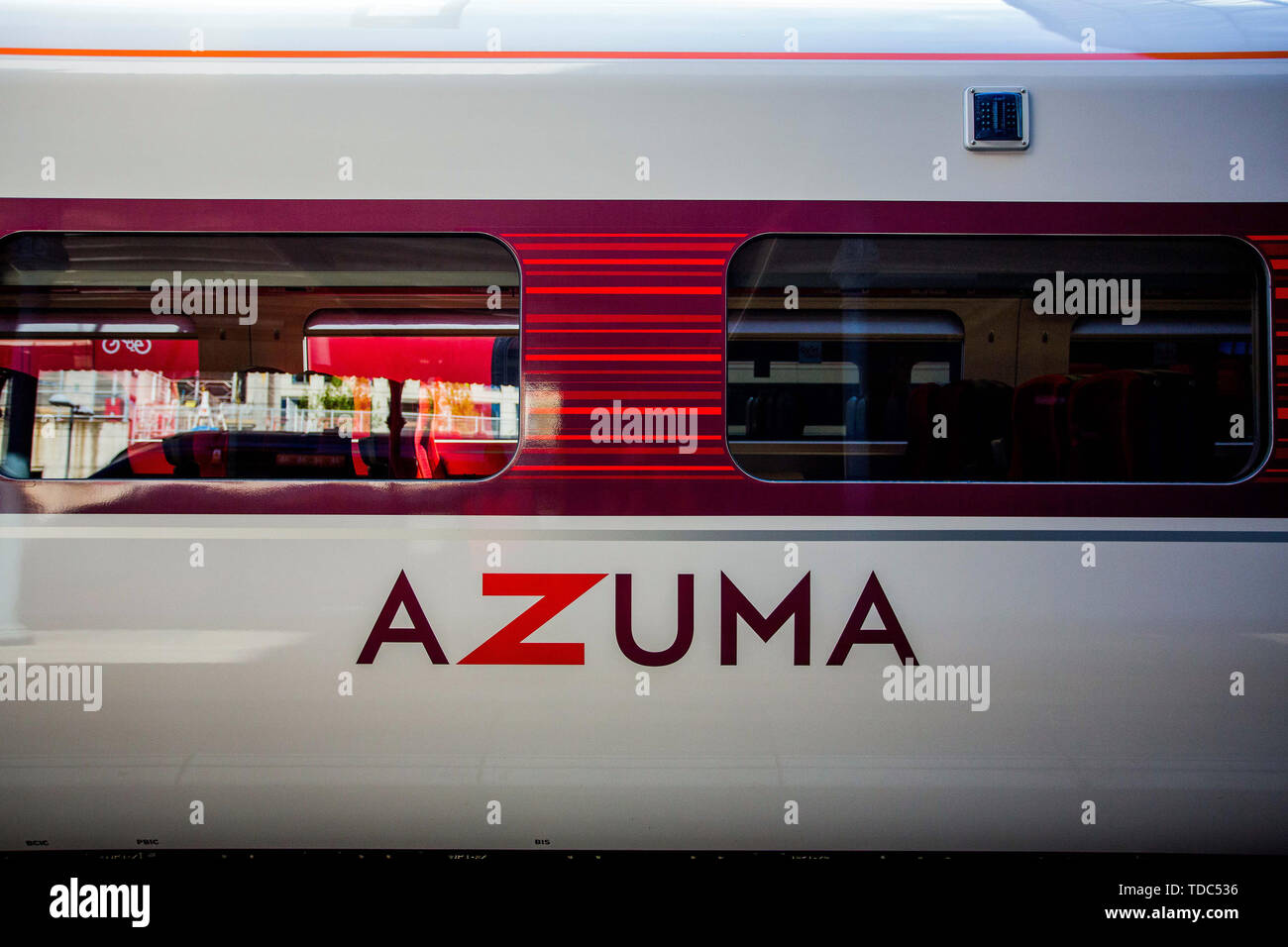 LNER preview of new Azuma trains which will run between London King's ...