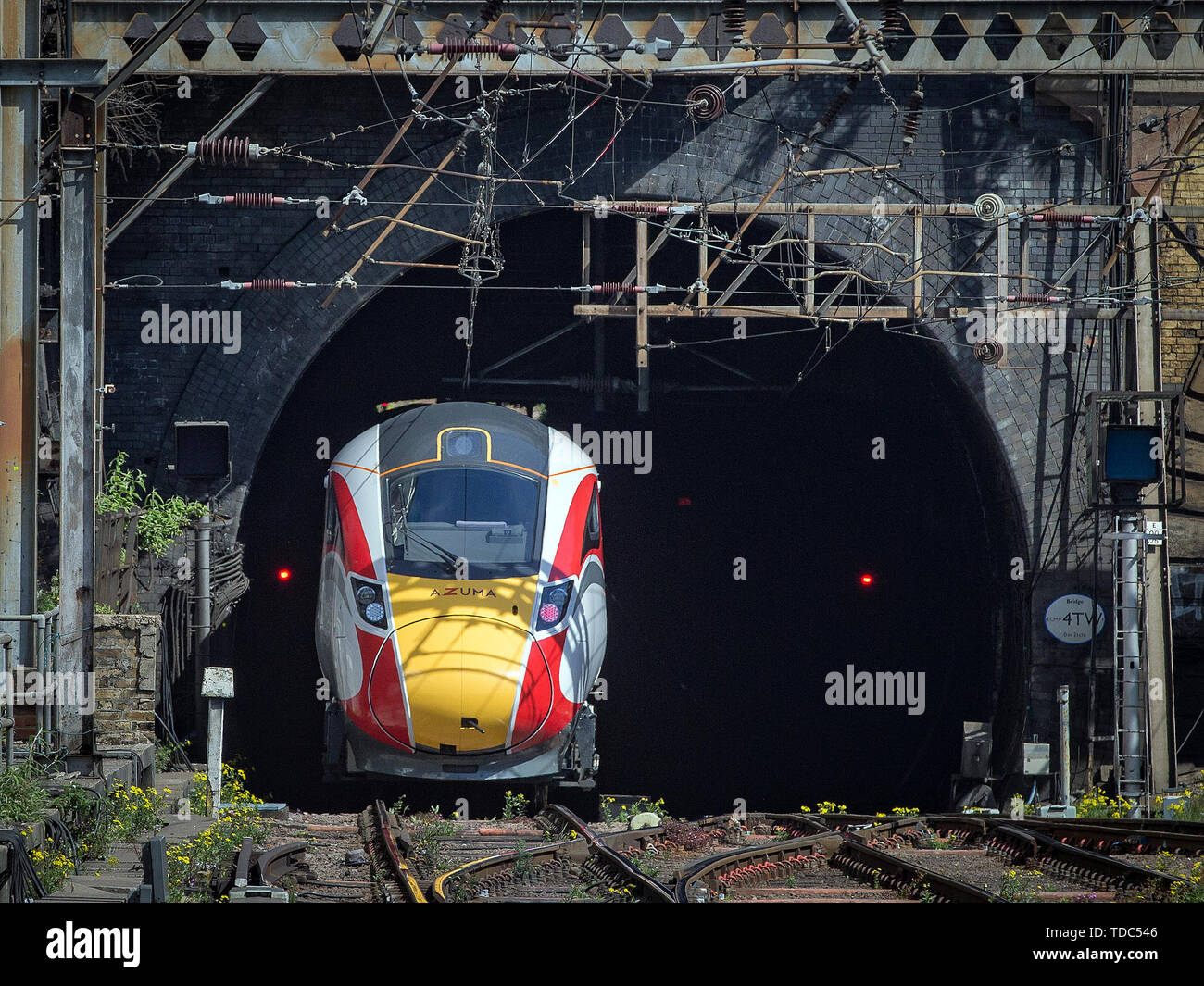 LNER preview of new Azuma trains which will run between London King's ...