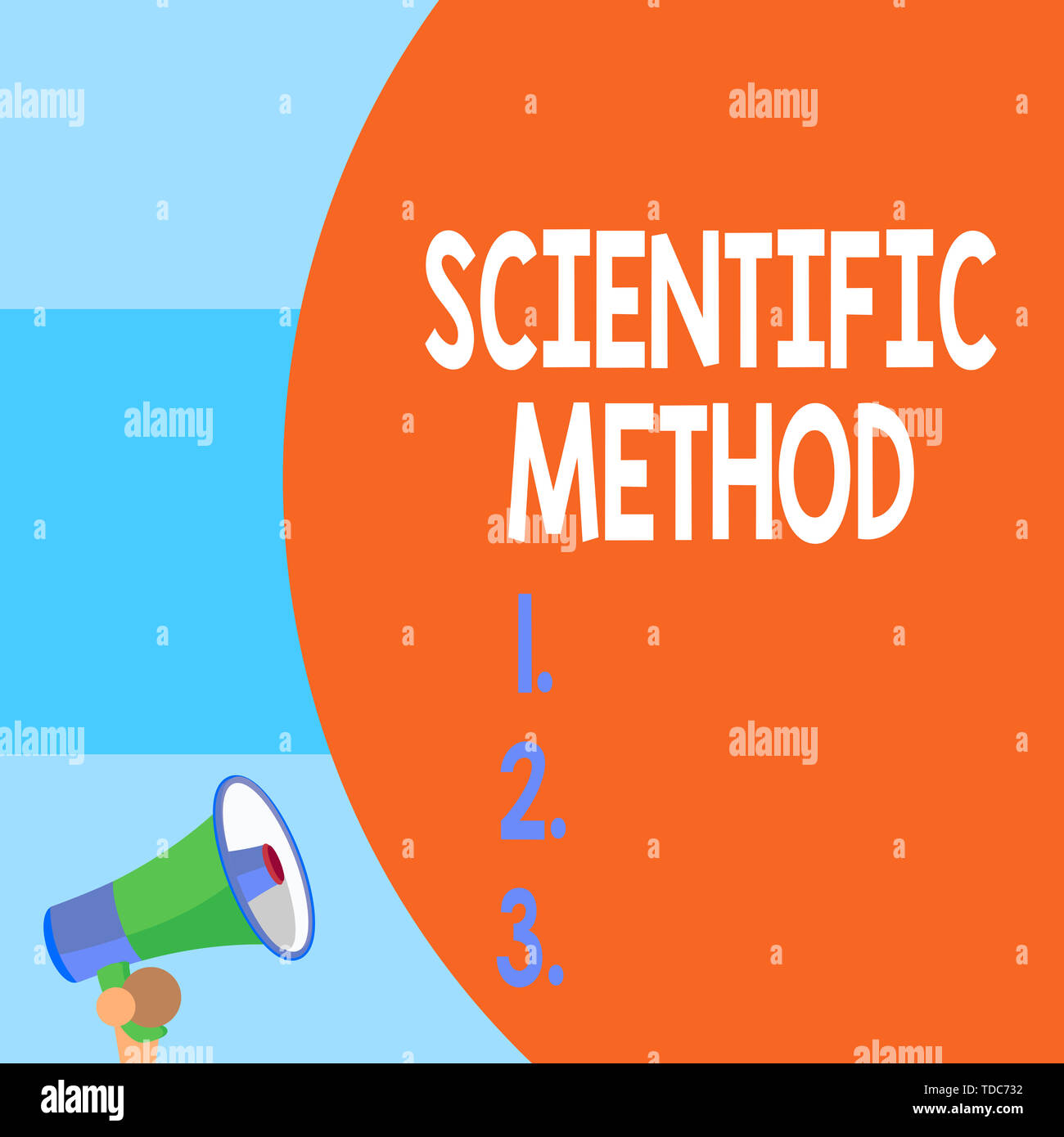 Handwriting text writing Scientific Method. Conceptual photo Principles ...