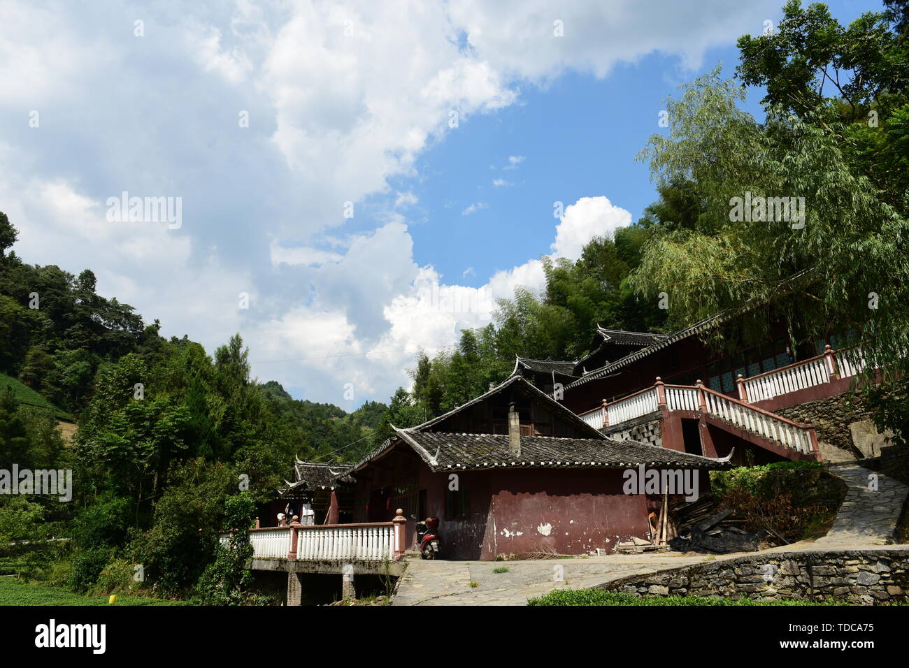 Tang Jia Yard, Enshi City, Hubei Province Stock Photo - Alamy