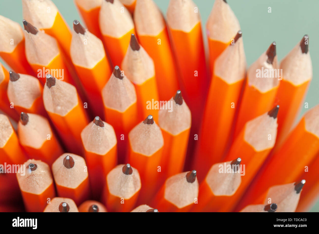 Pile of pencils Stock Photo - Alamy