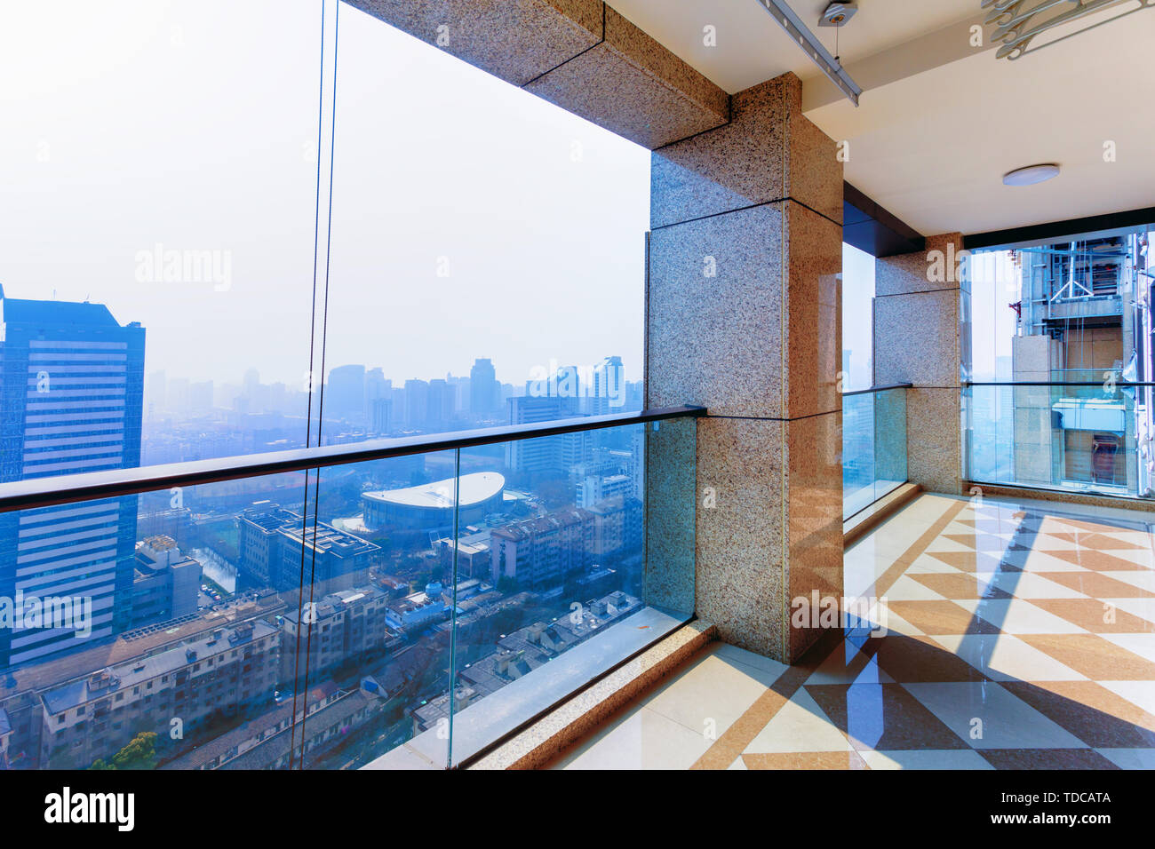 The interior of modern balcony Stock Photo - Alamy