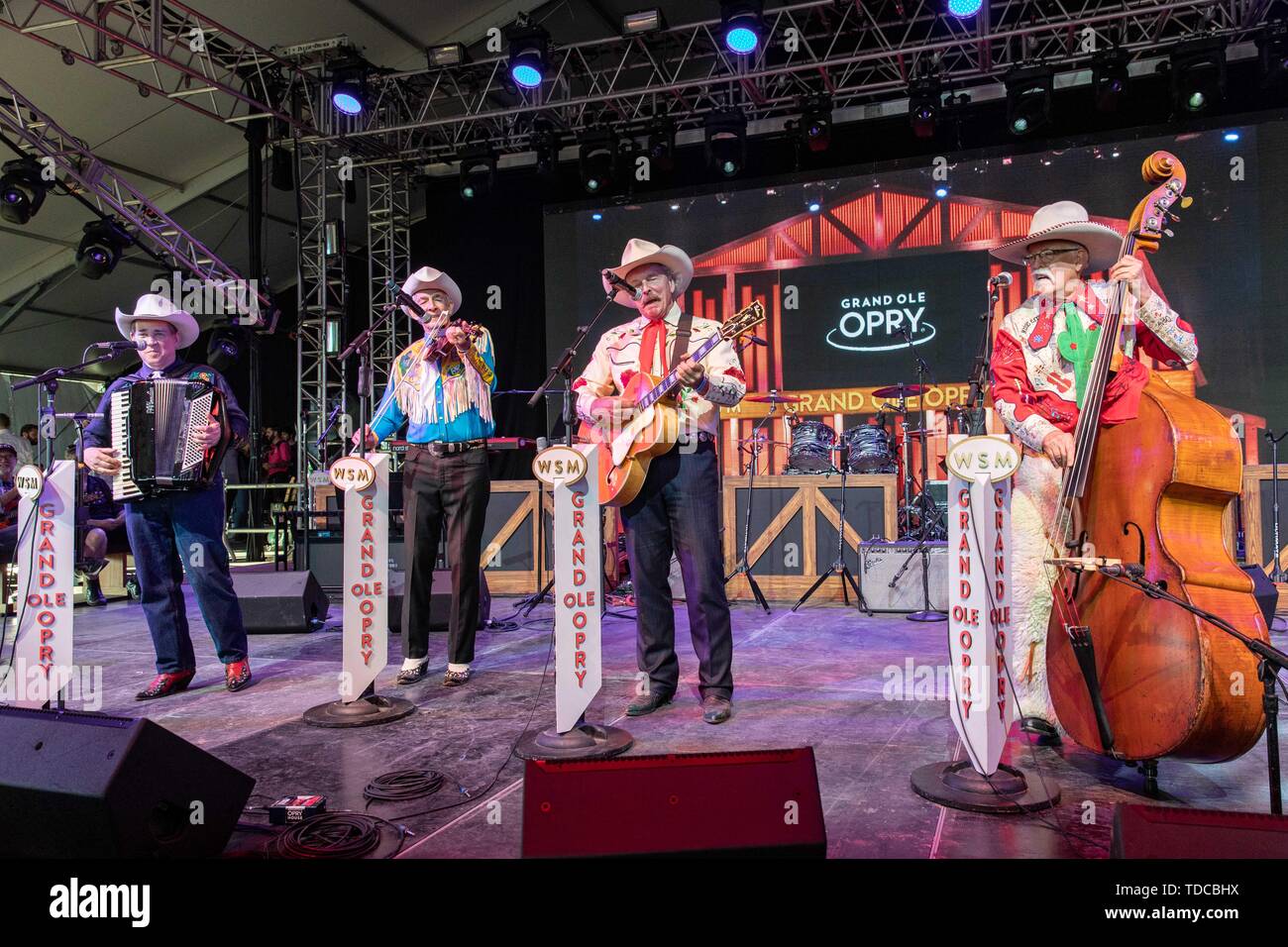 June 13, 2019 - Manchester, Tennessee, U.S - JOEY MISKULIN, WOODY PAUL ...