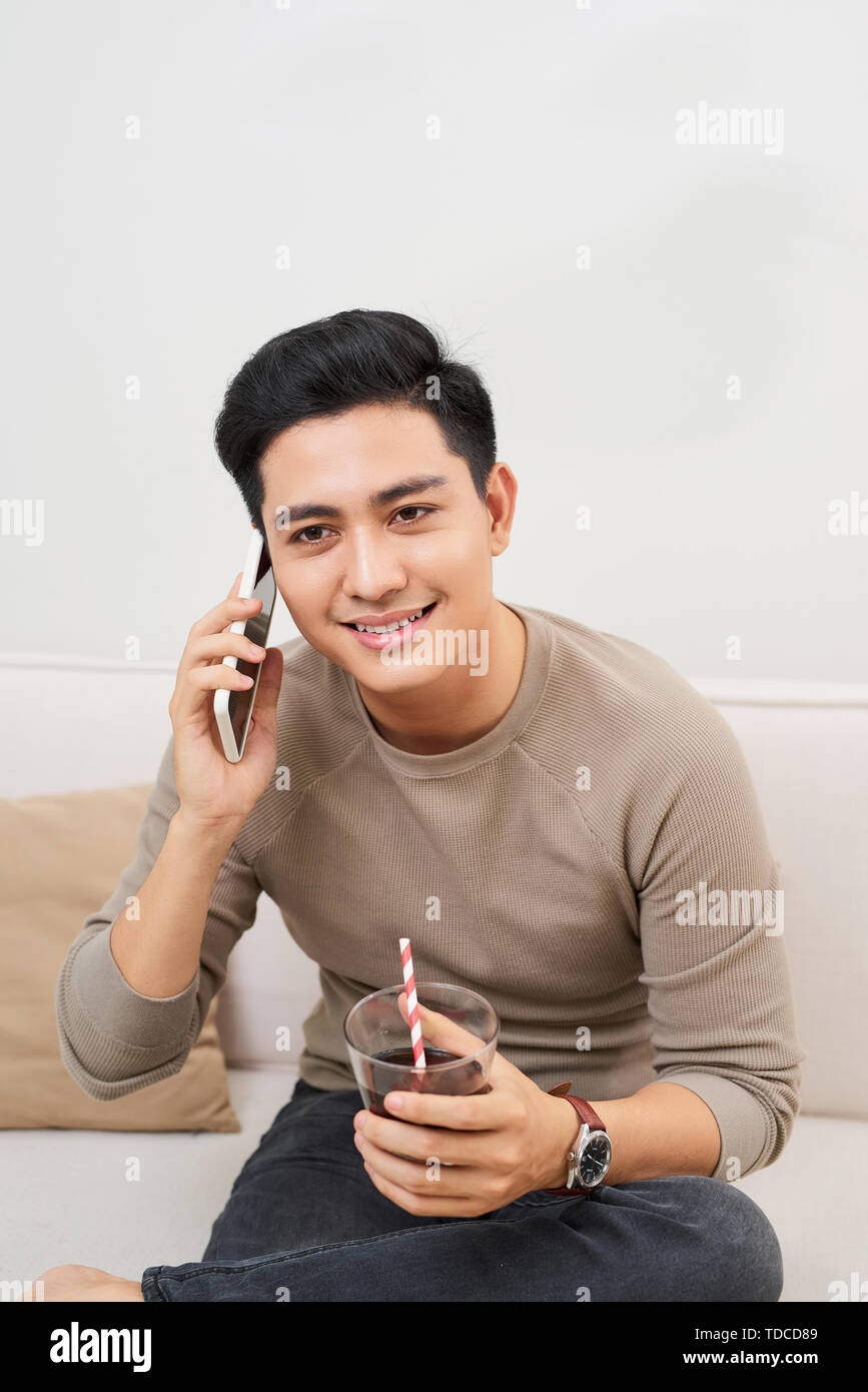 Man making a phone call hi-res stock photography and images - Alamy