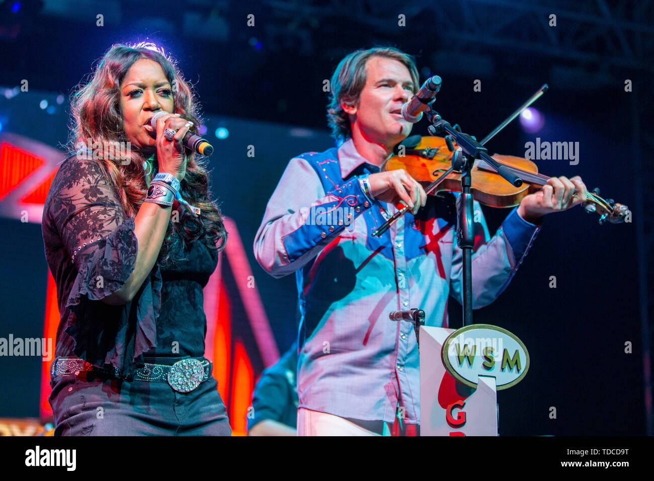 June 13, 2019 - Manchester, Tennessee, U.S - WENDY MOTEN with KETCH ...