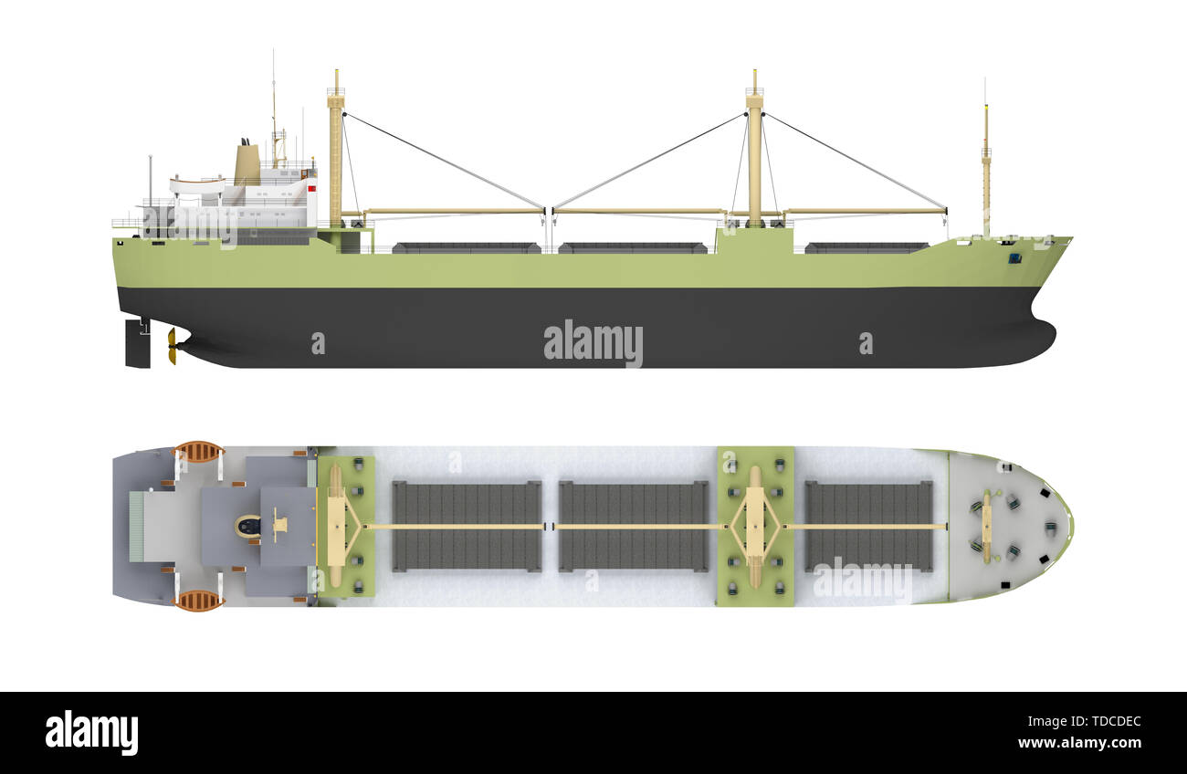 Empty cargo ship hi-res stock photography and images - Alamy