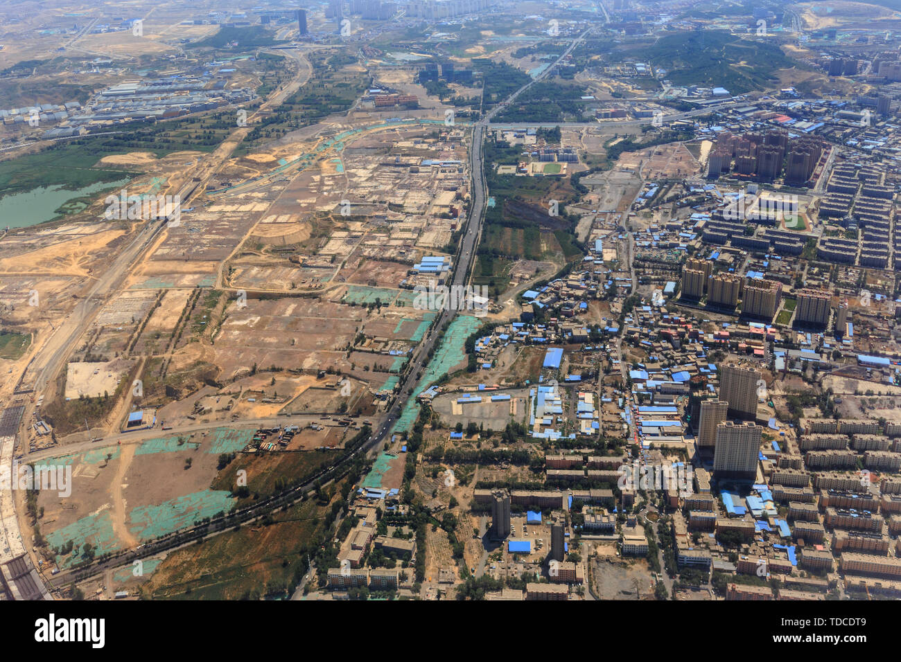 Nanning-Chongqing-Xinjiang, aerial shooting Stock Photo - Alamy