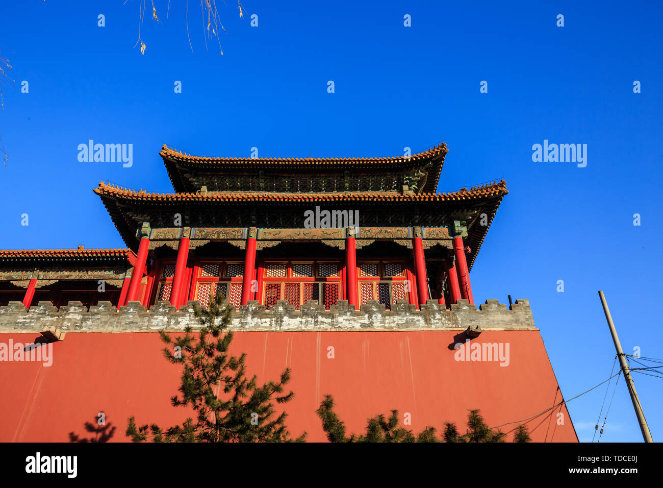 The walls of the National Palace Museum Stock Photo - Alamy