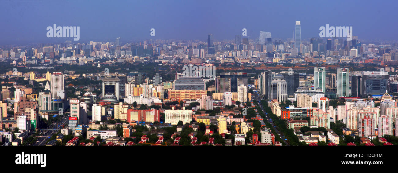 Beijing bird's eye view hi-res stock photography and images - Alamy