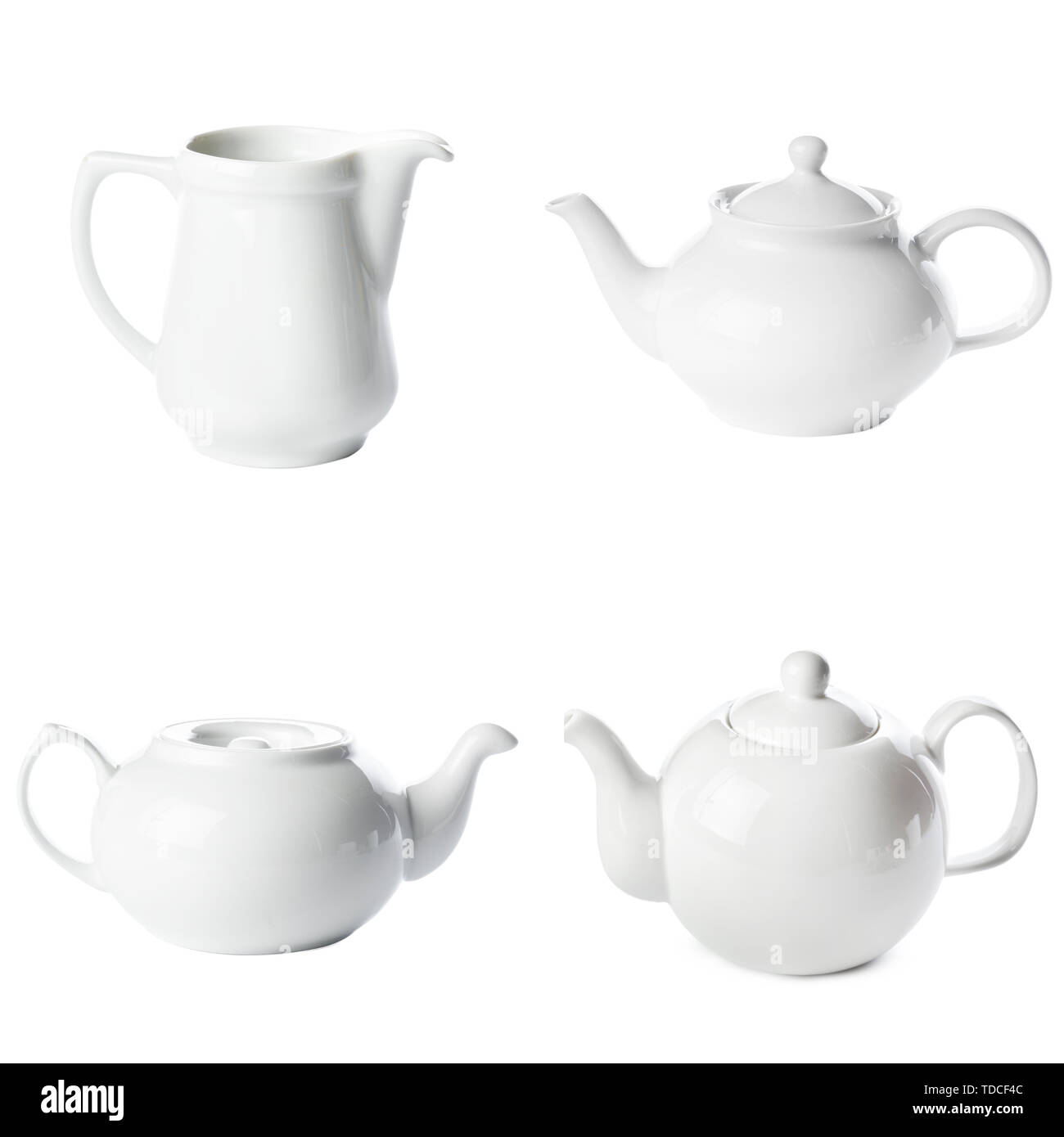Cup coffee pot collage Cut Out Stock Images & Pictures - Alamy