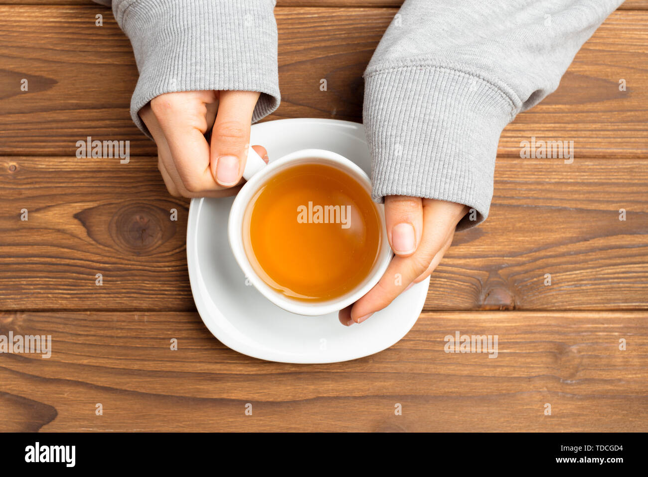 Cup of morning tea Stock Photo - Alamy