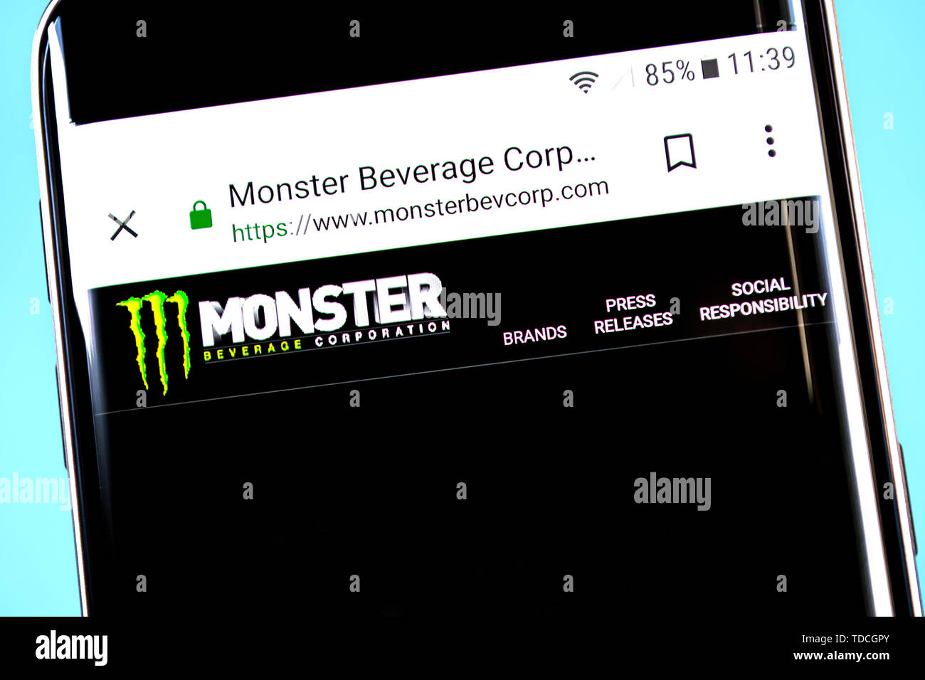 Monster beverage hi-res stock photography and images - Alamy