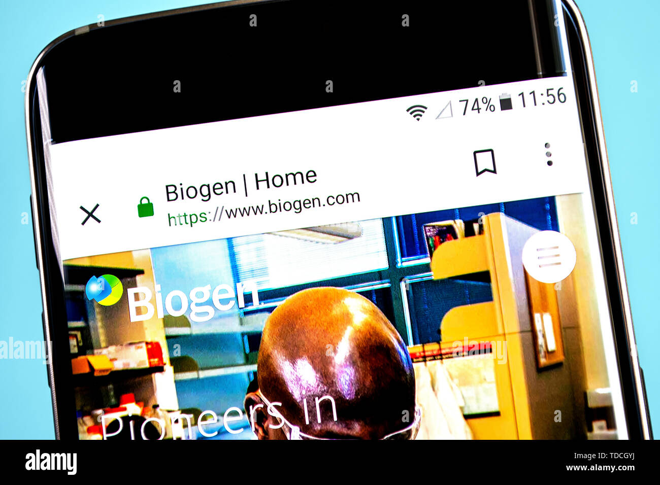 Biogen logo hi-res stock photography and images - Alamy