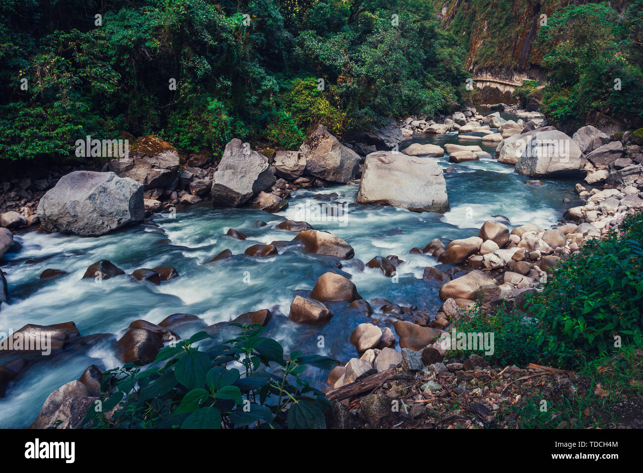 Machu picchu river hi-res stock photography and images - Alamy
