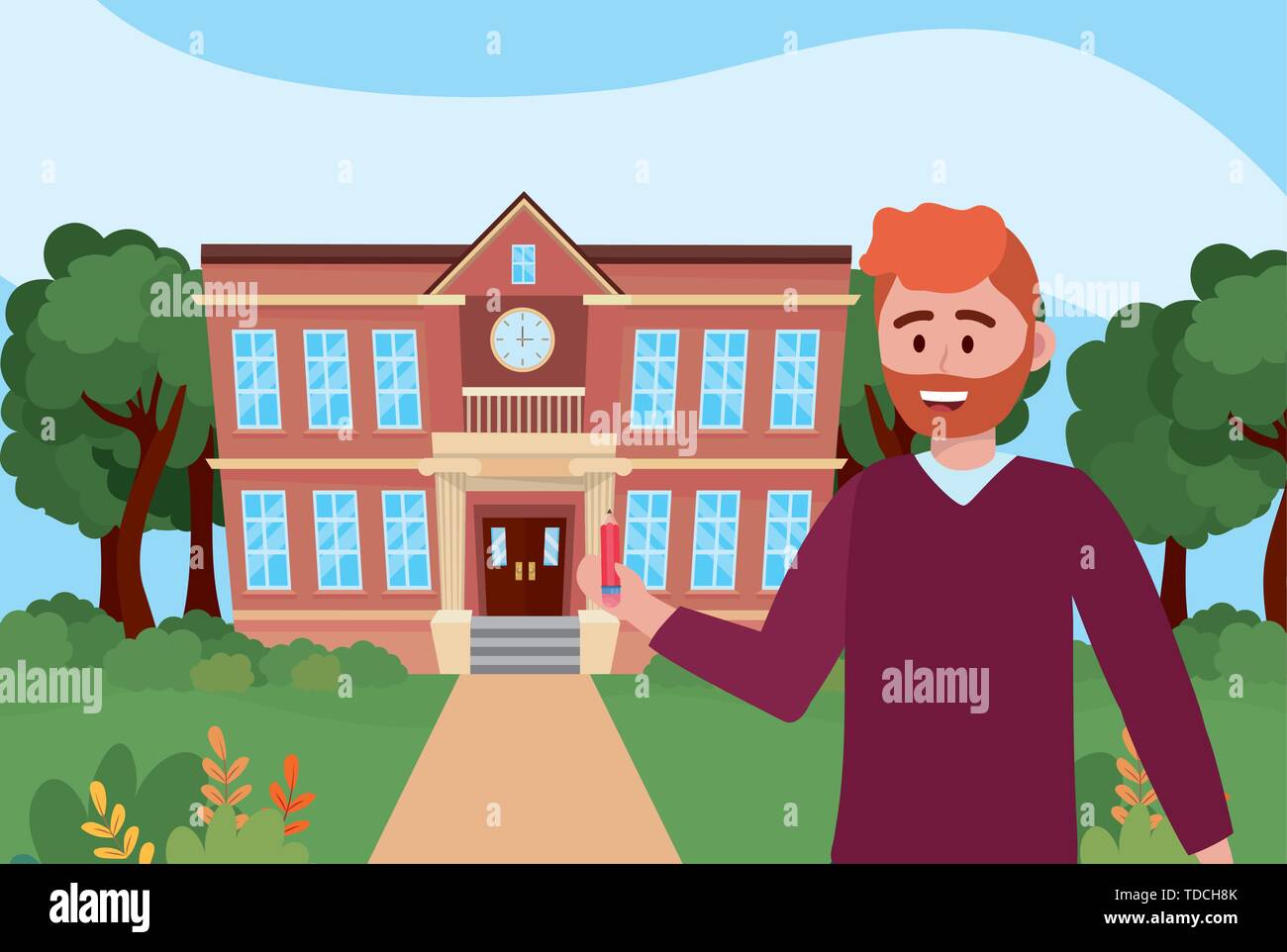 Man teacher design, Classroom school education lesson study knowledge ...