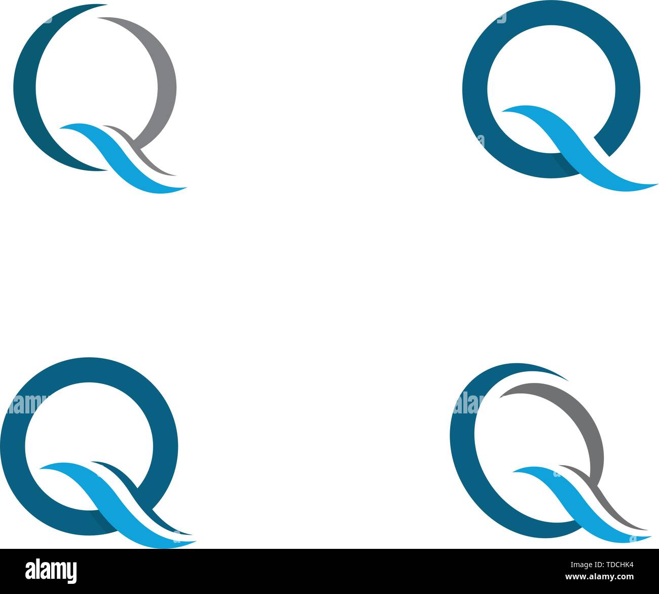 Letter q vectors hi-res stock photography and images - Alamy