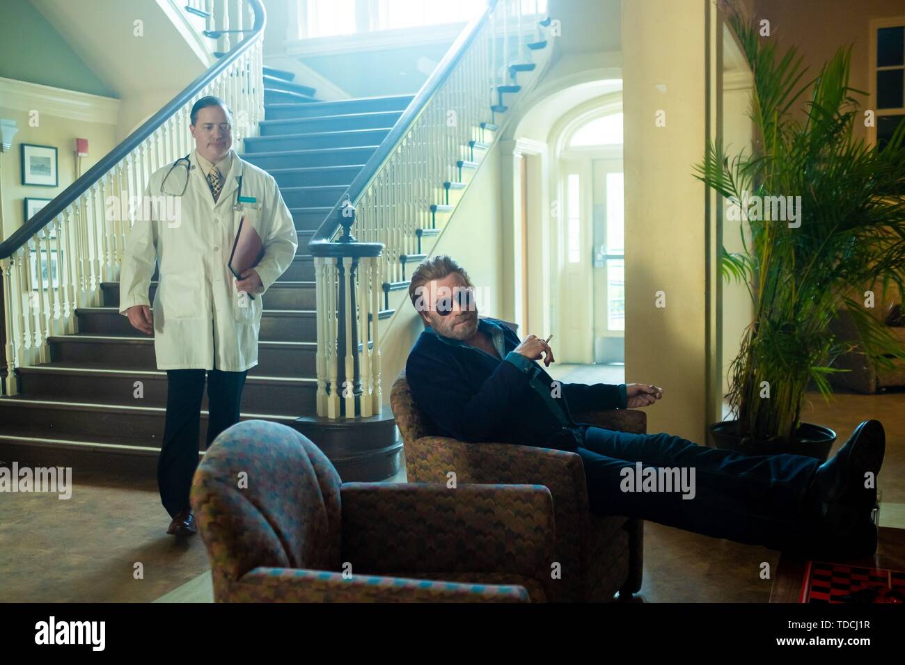 BRENDAN FRASER and JOHN TRAVOLTA in THE POISON ROSE (2019). Credit ...