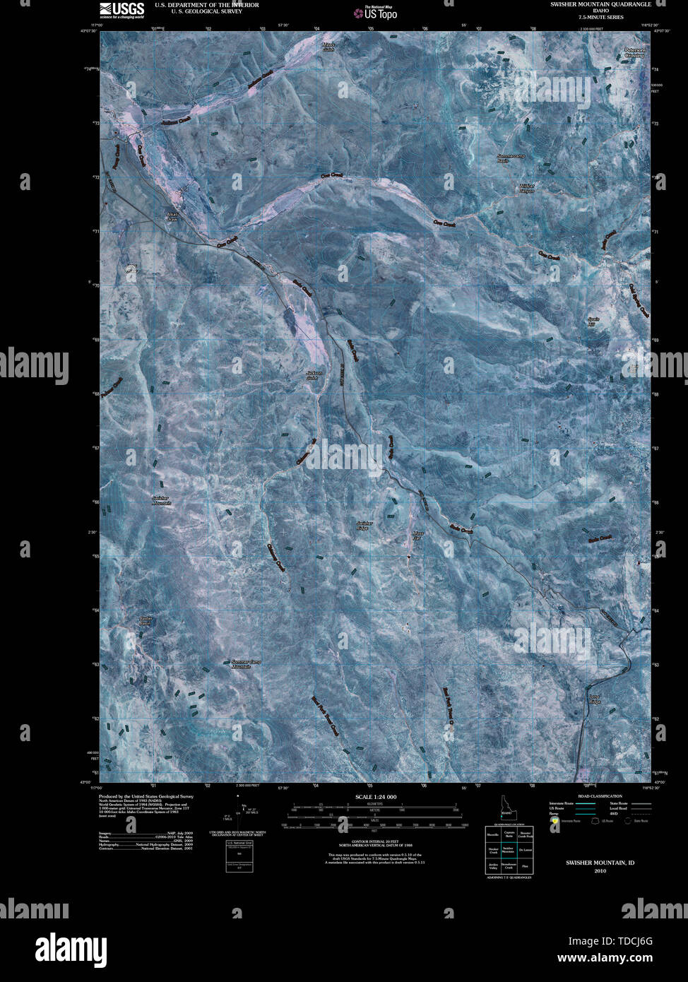 Swisher map hi-res stock photography and images - Alamy