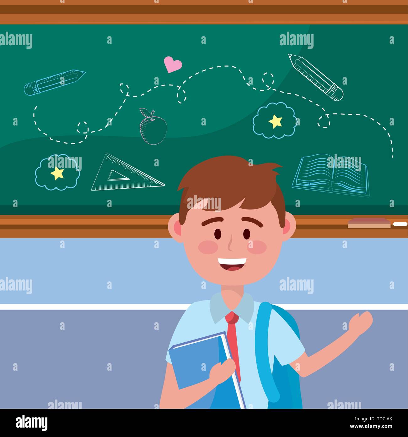 Boy kid design, School education learning knowledge study and class ...