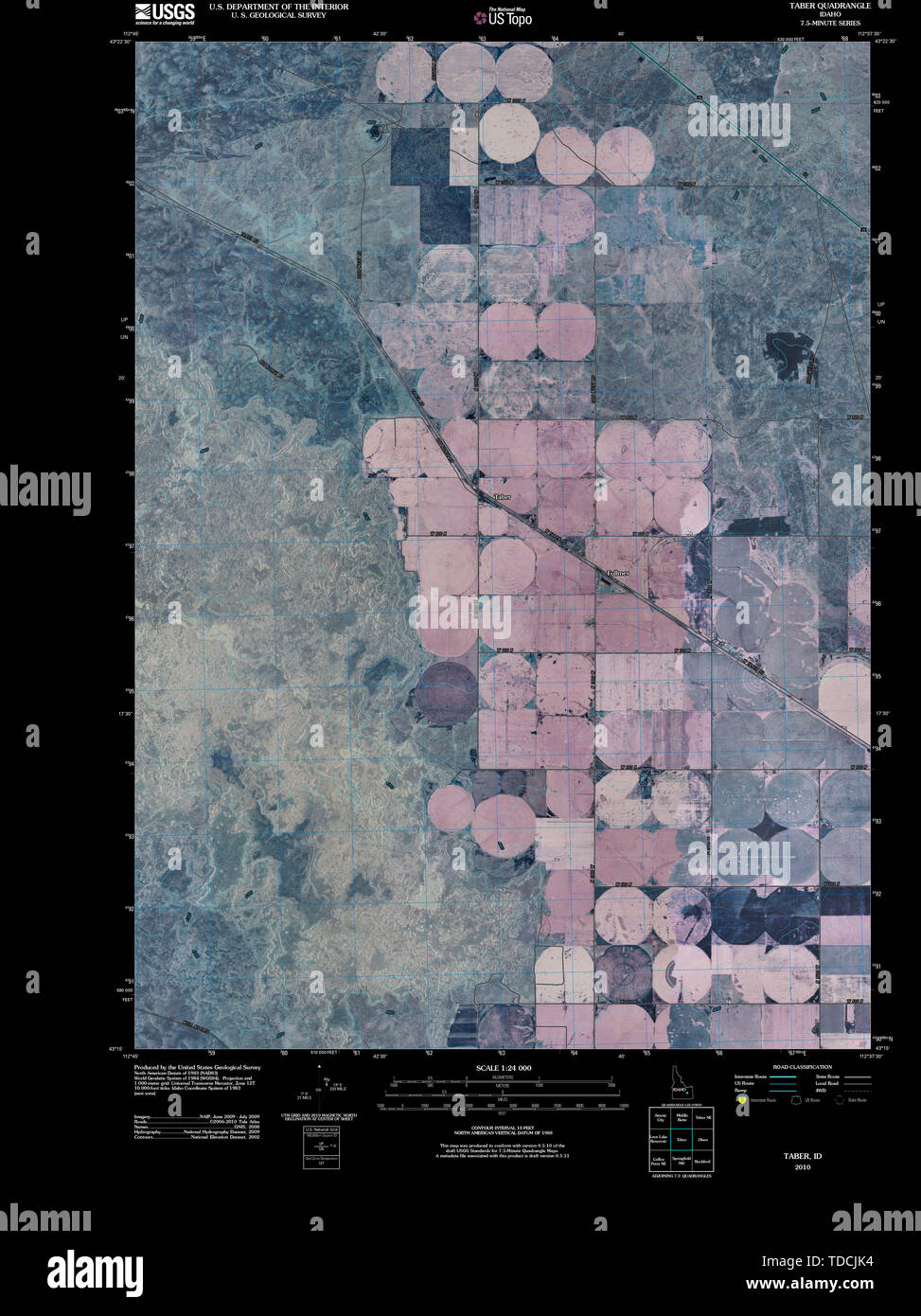Map of taber hi-res stock photography and images - Alamy