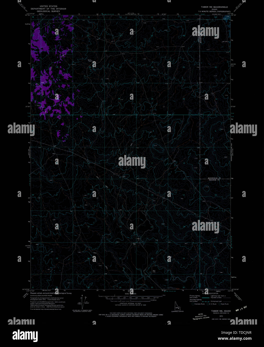 Map of taber hi-res stock photography and images - Alamy