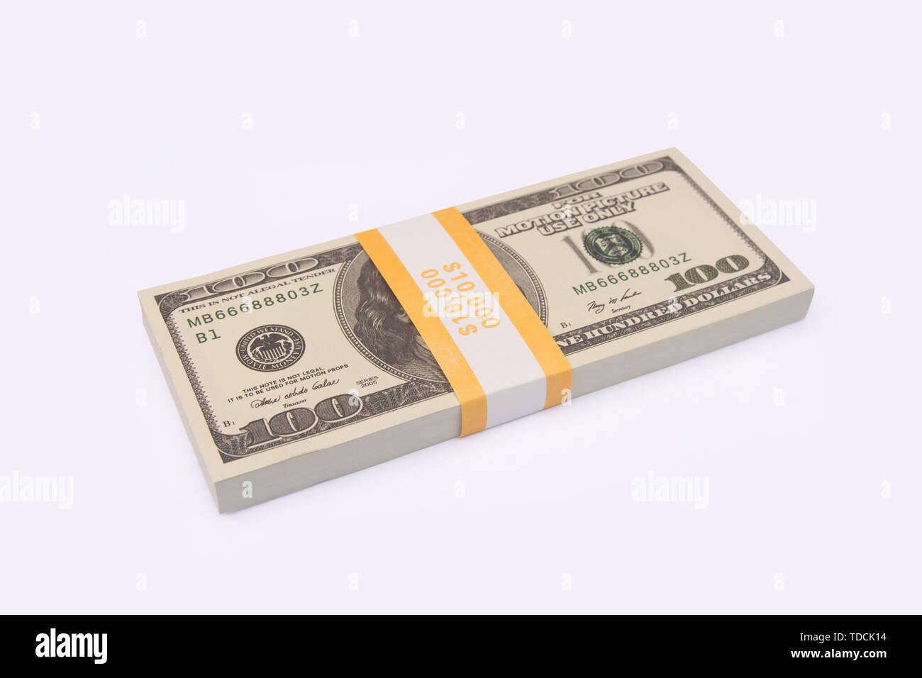 100 Dollar Bill Bundles High Resolution Stock Photography and Images ...
