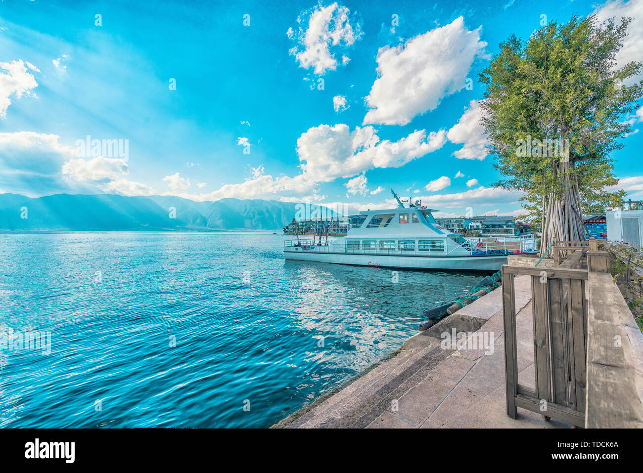 Nanzhao country style island Stock Photo - Alamy