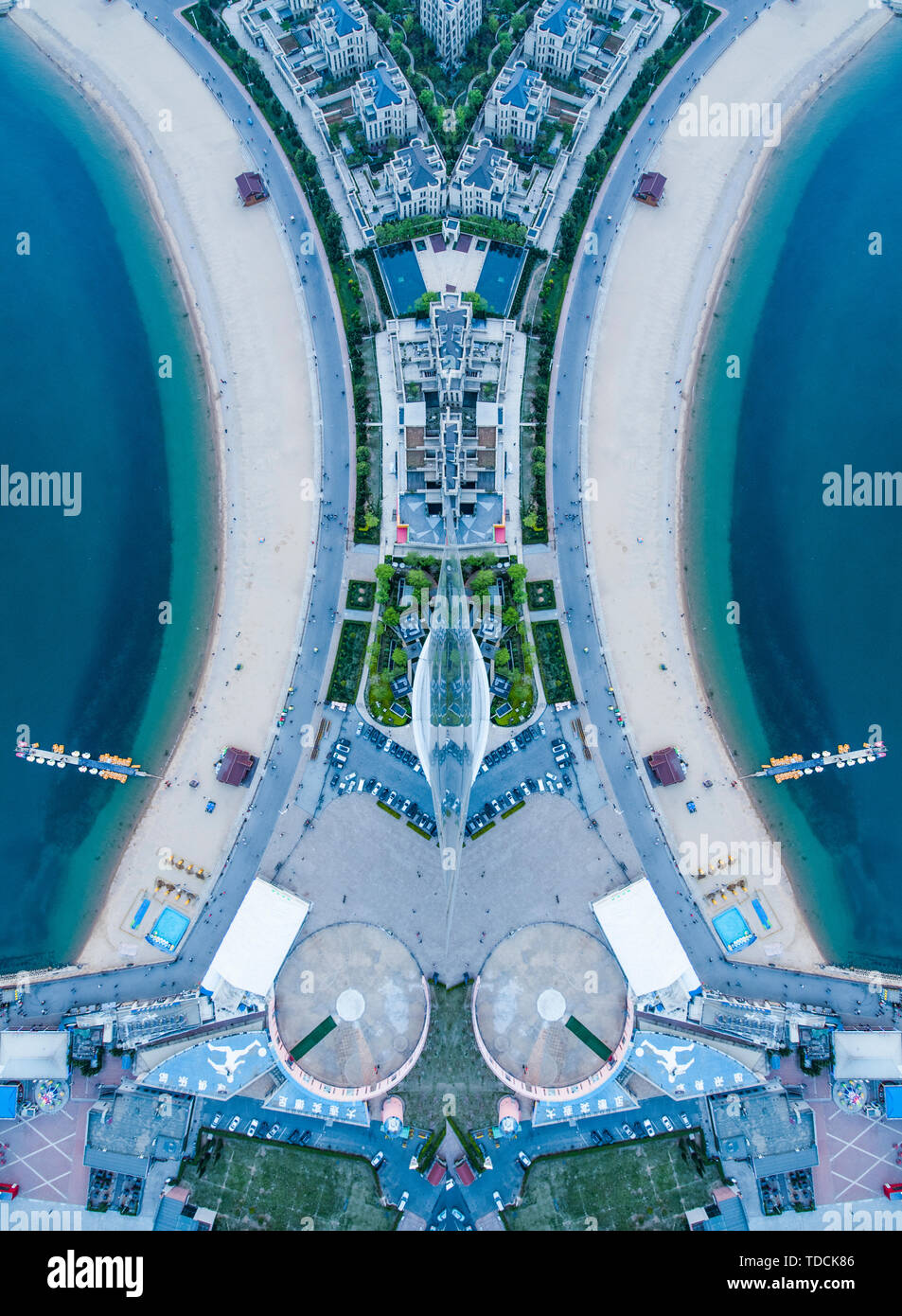 Seaside city of Dalian Stock Photo - Alamy