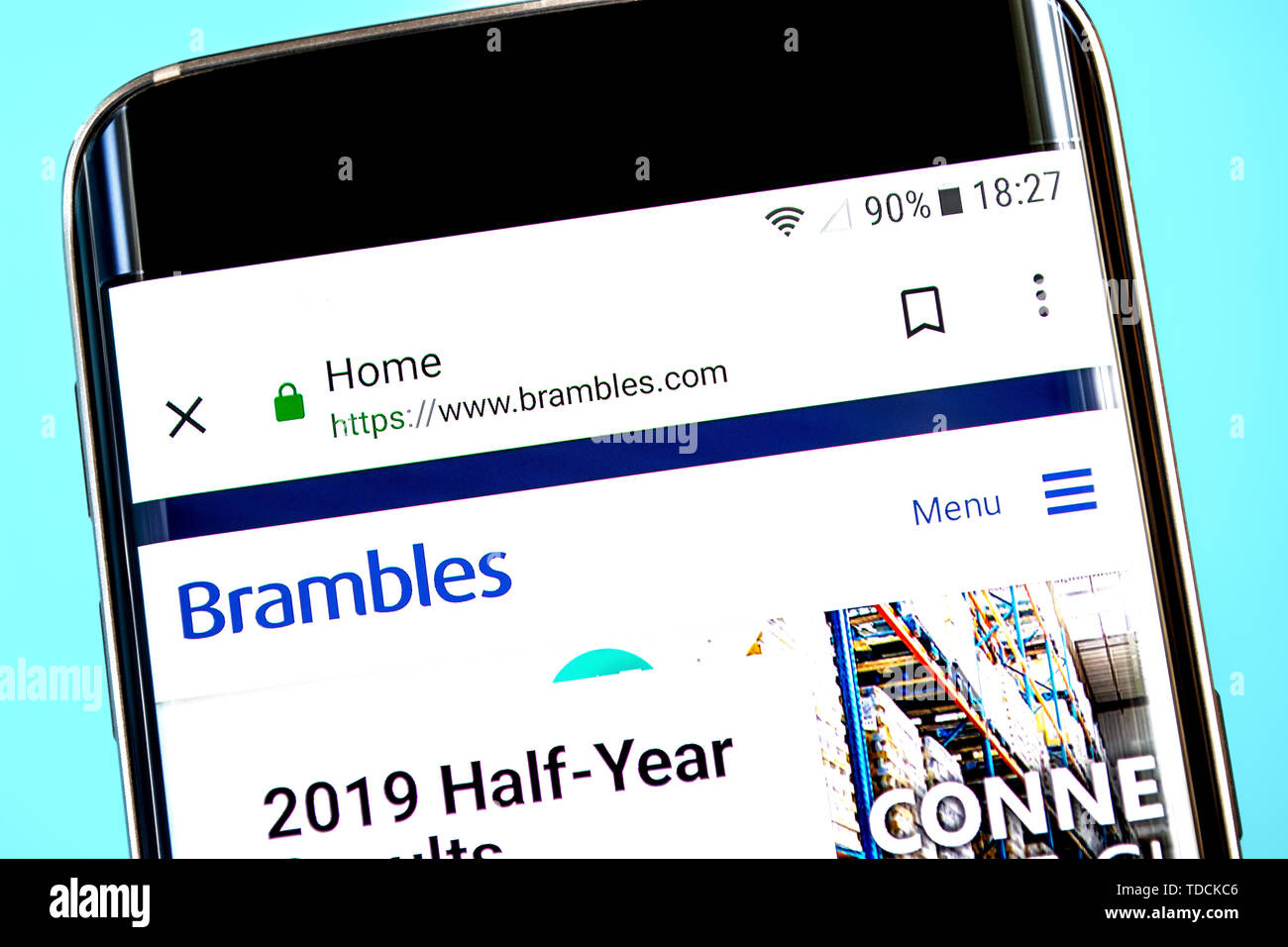 Brambles logo hi-res stock photography and images - Alamy