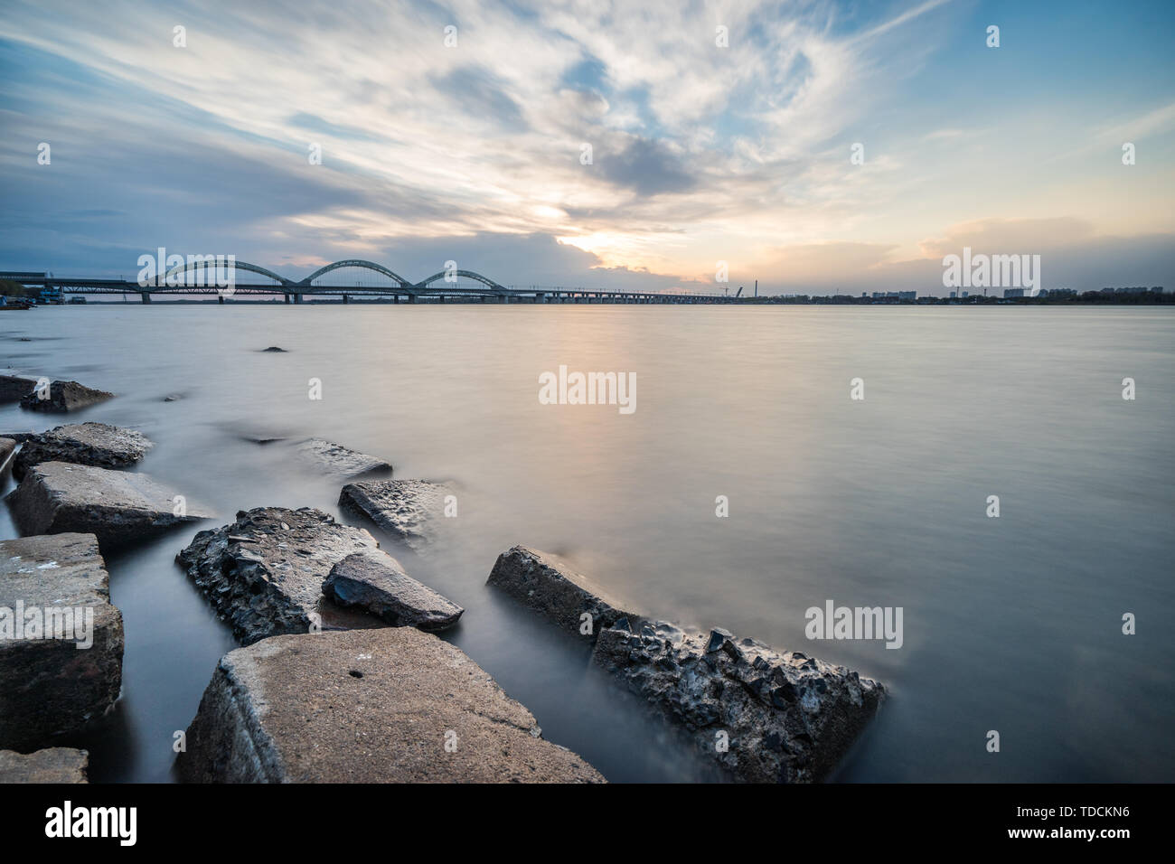Heilongjiang and songhua river bridge hi-res stock photography and ...