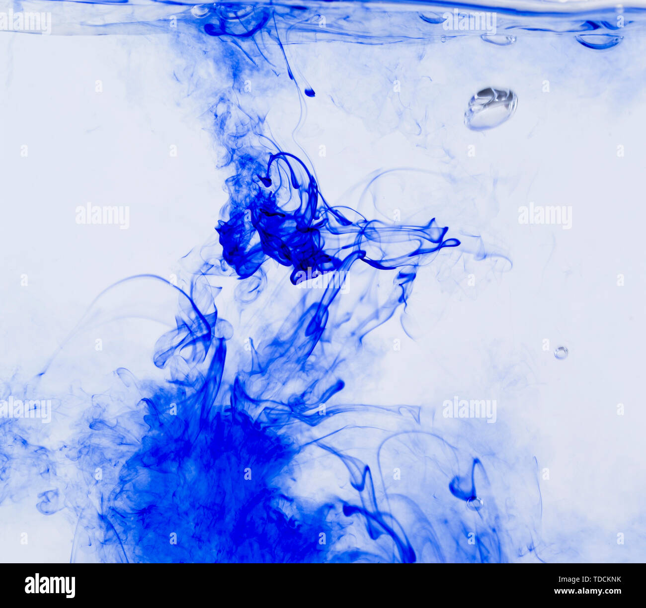 Abstract blue white liquid background hi-res stock photography and ...