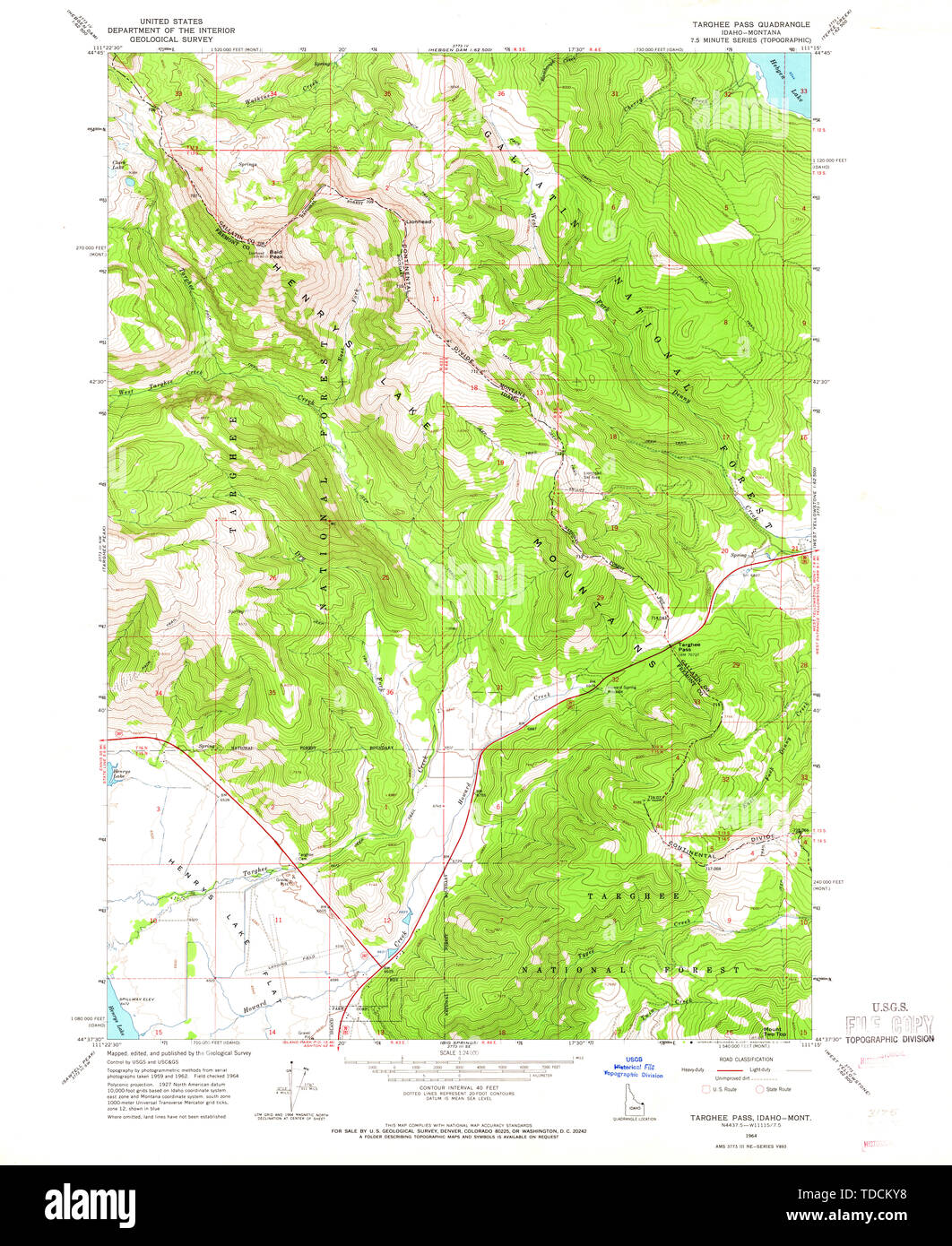 Targhee pass hi-res stock photography and images - Alamy
