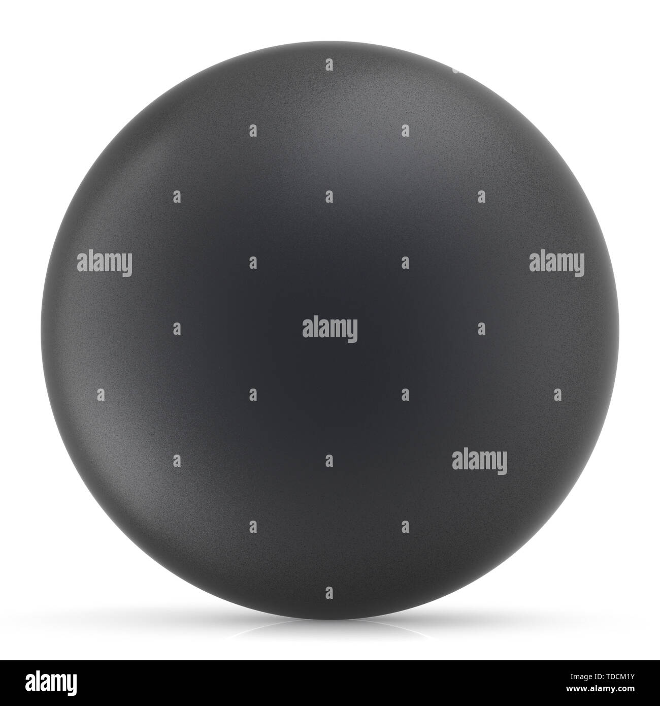Black sphere round button ball basic matted circle geometric shape ...