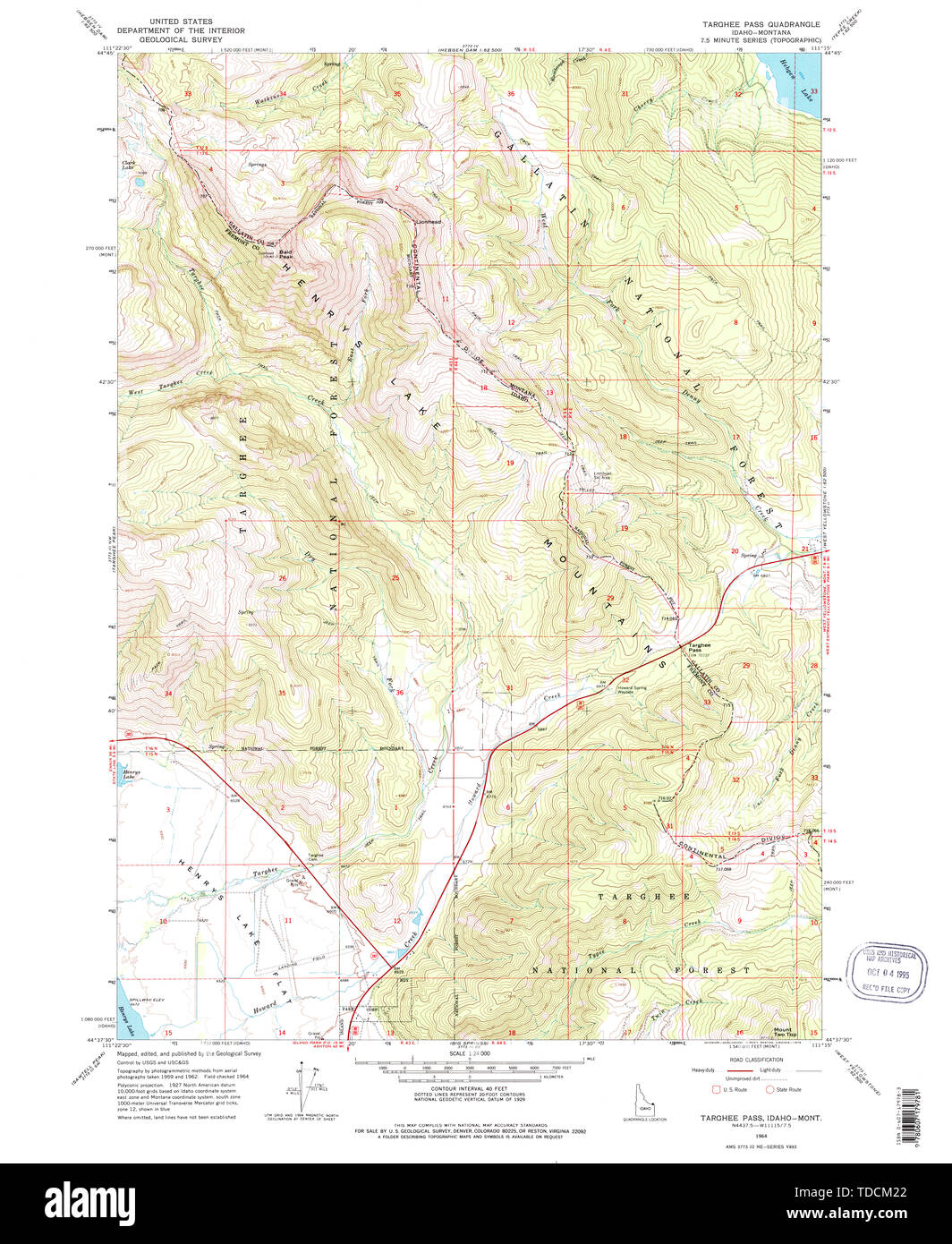 Targhee pass hi-res stock photography and images - Alamy